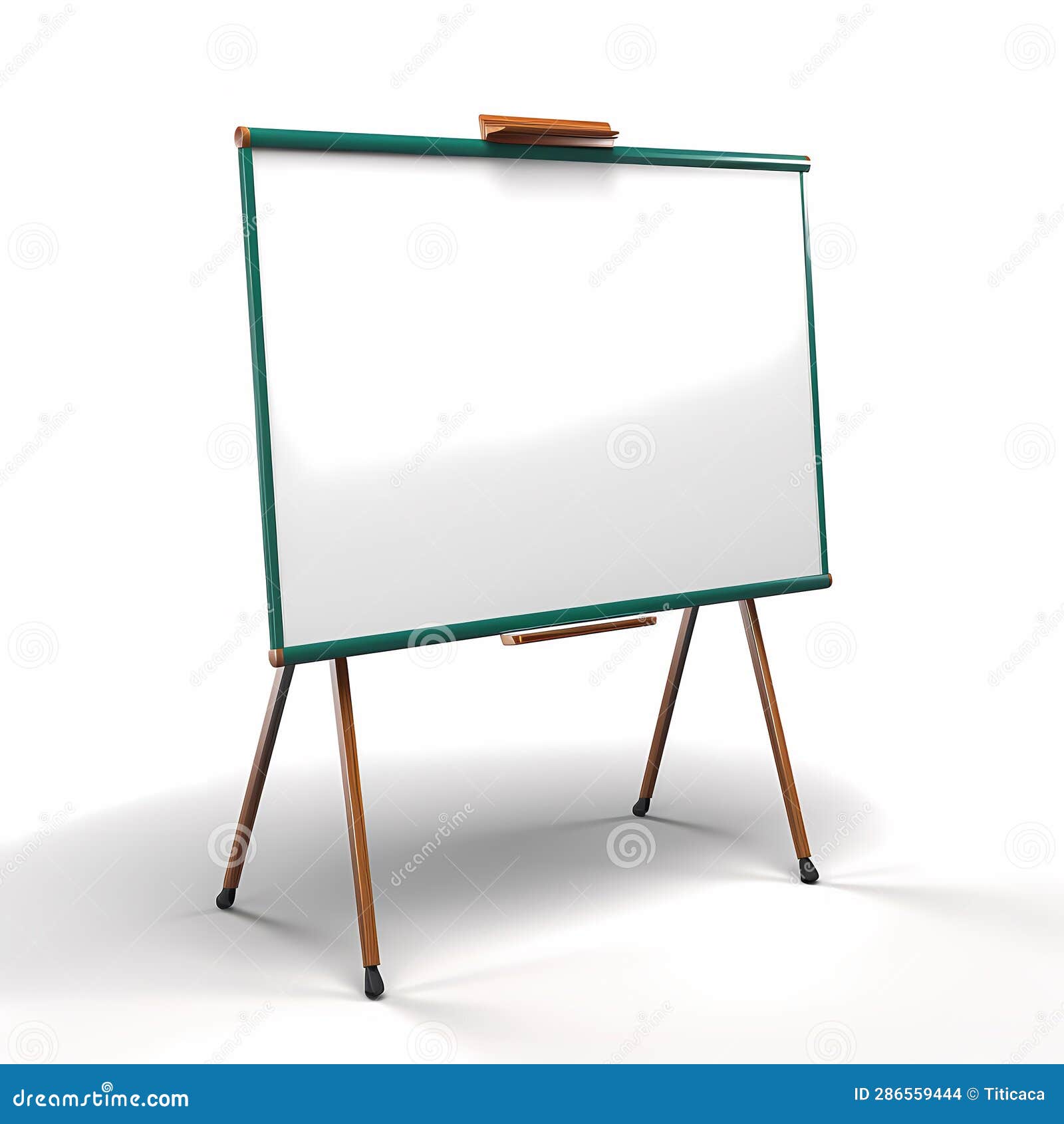 Whiteboard 3d Model , 3d Icon Stock Illustration - Illustration of ...