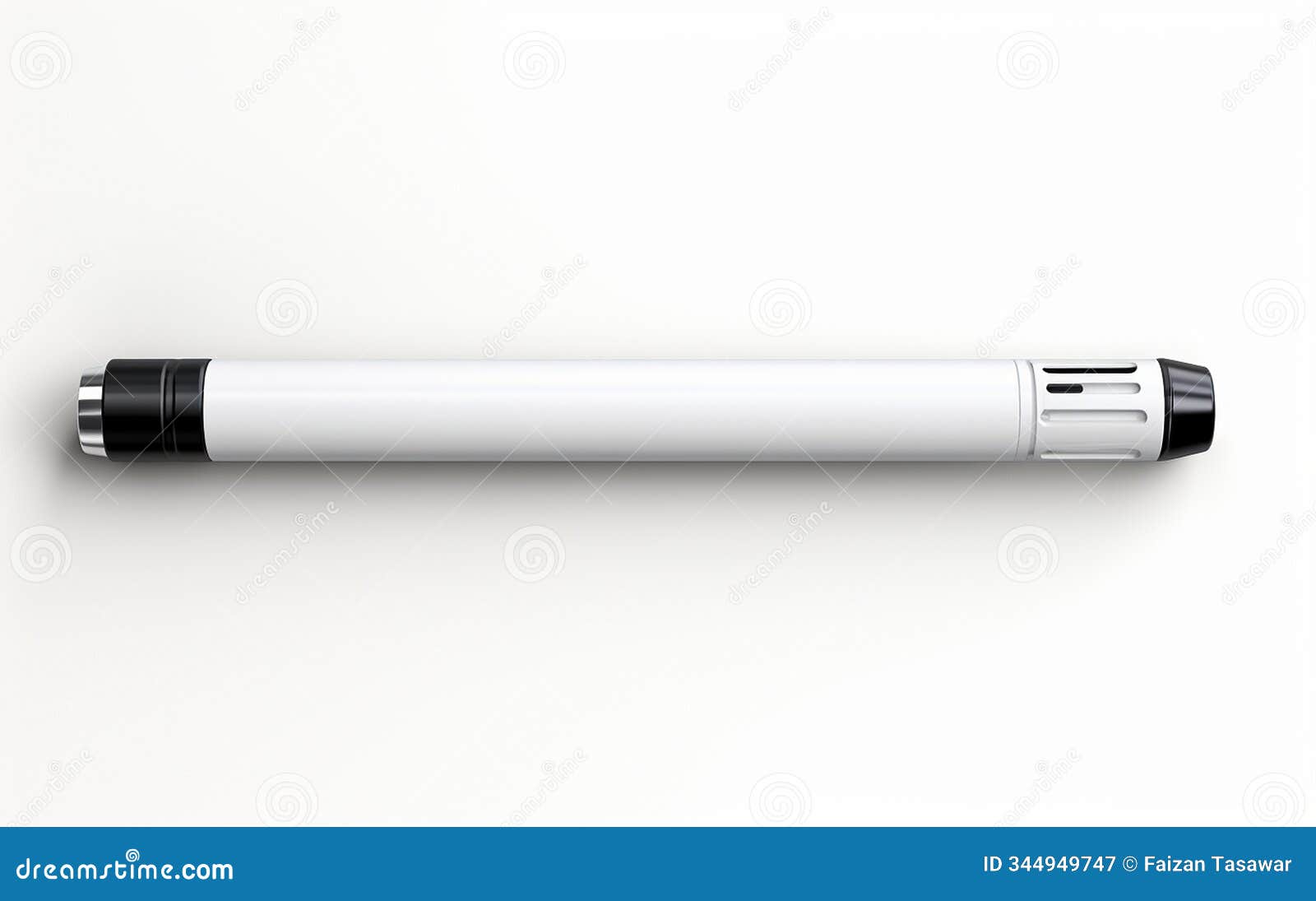 Whiteboard Marker on a Transparent Surface Stock Image - Image of ...