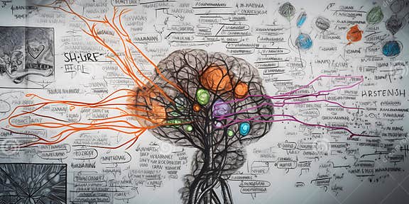 A Whiteboard with a Mind Map and Notes Written on it Hype One Created ...
