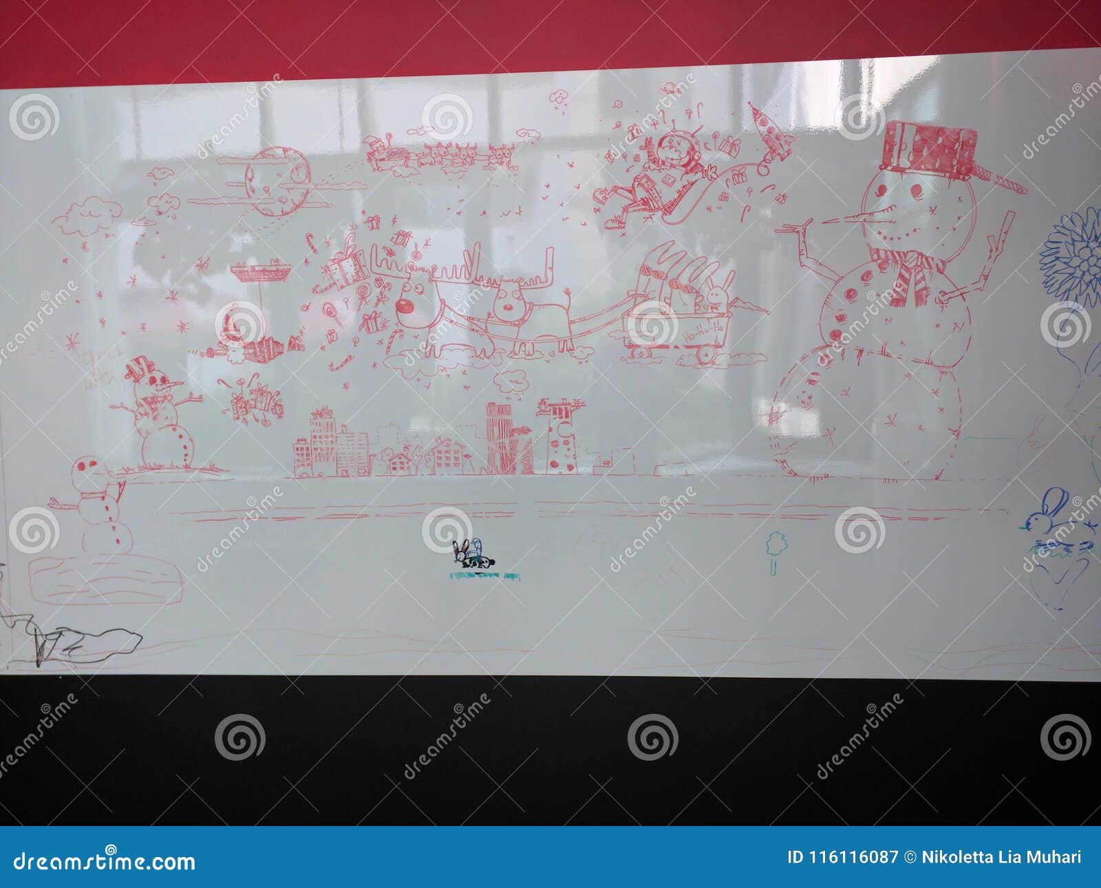 Whiteboard with scribbles editorial photography. Image of scribbles ...