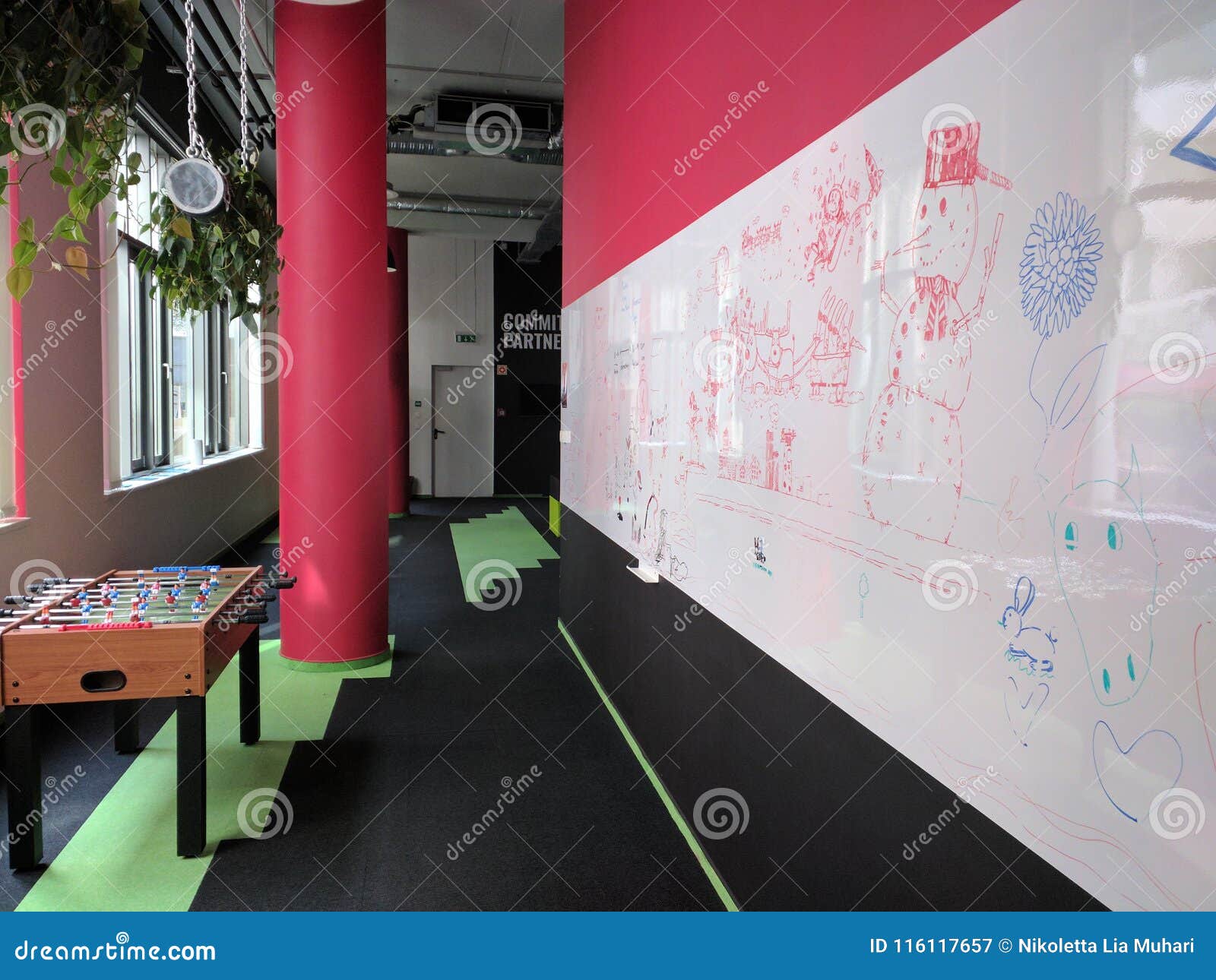 Whiteboard with scribbles editorial photography. Image of workplace ...