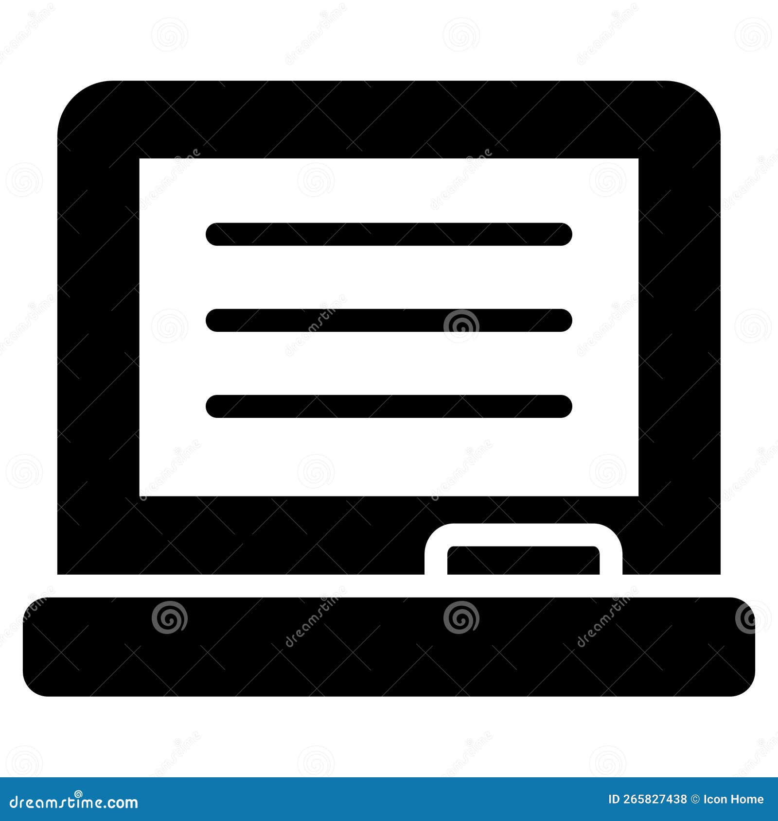 Whiteboard Vector Icon, School and Education Icon Stock Vector ...