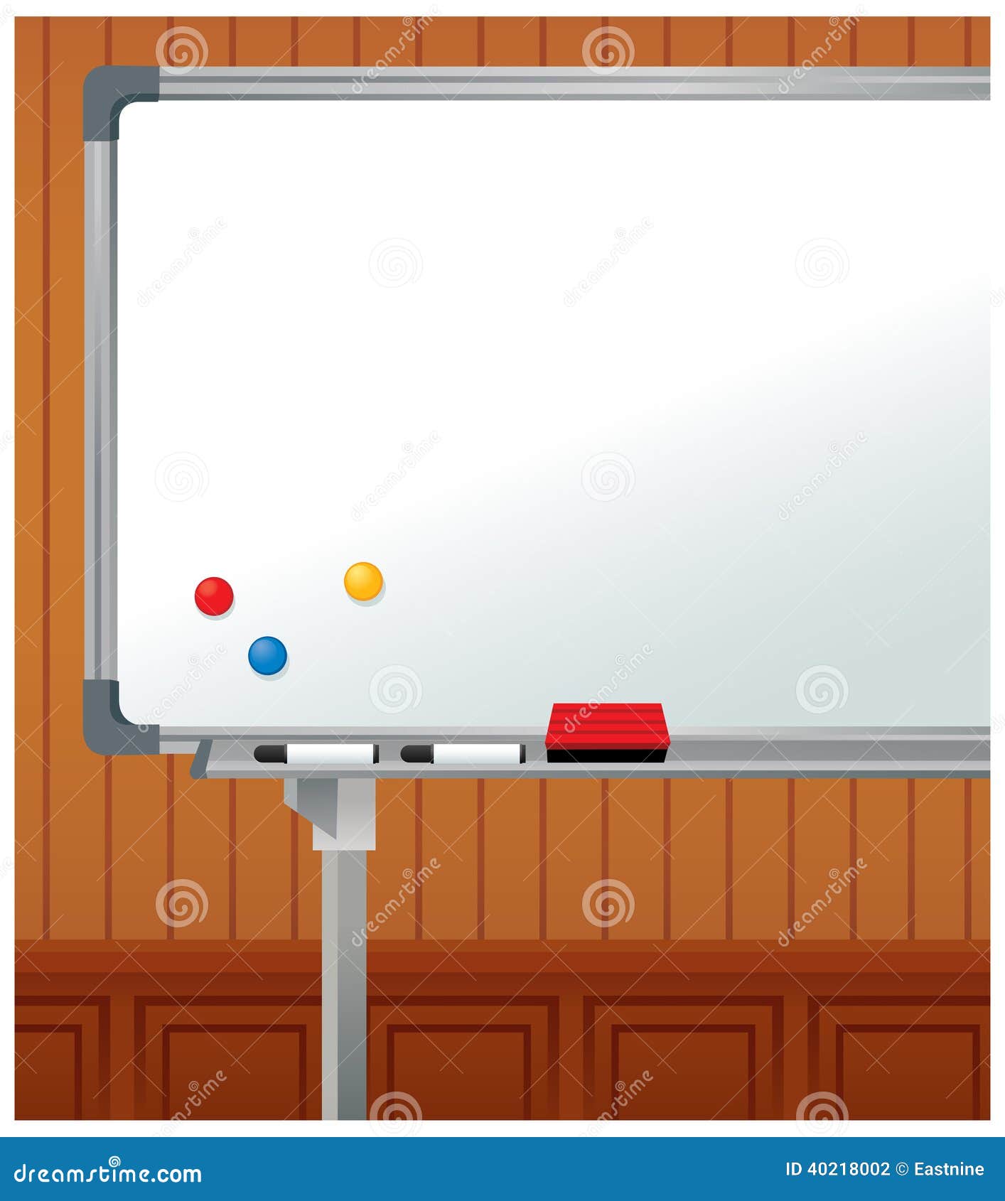 Whiteboard stock illustration. Illustration of people - 40218002