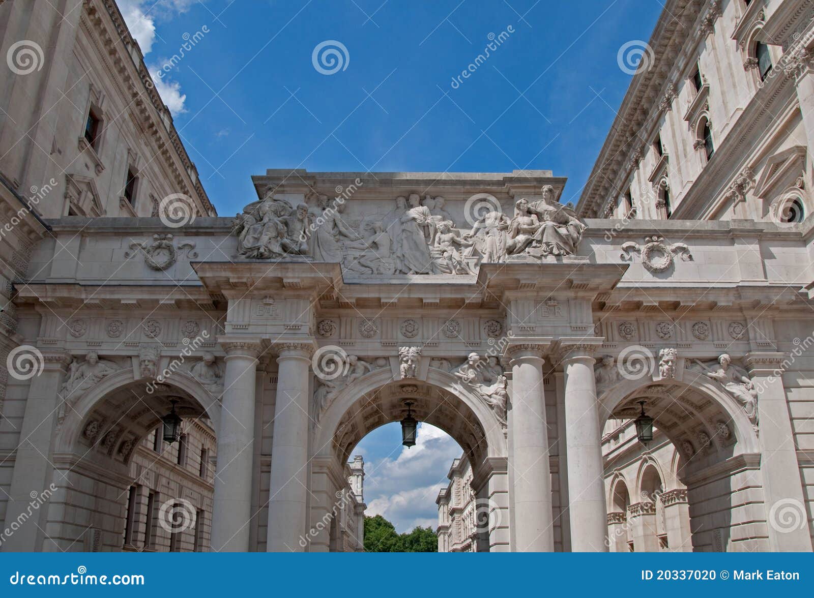 Whitehall, London stock photo. Image of financial, look - 20337020