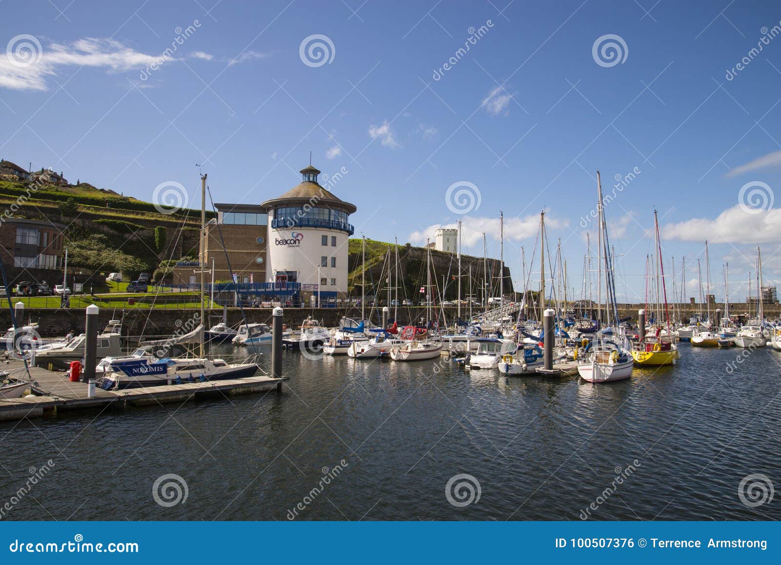 Whitehaven beacon museum editorial photo. Image of ocean - 100507376