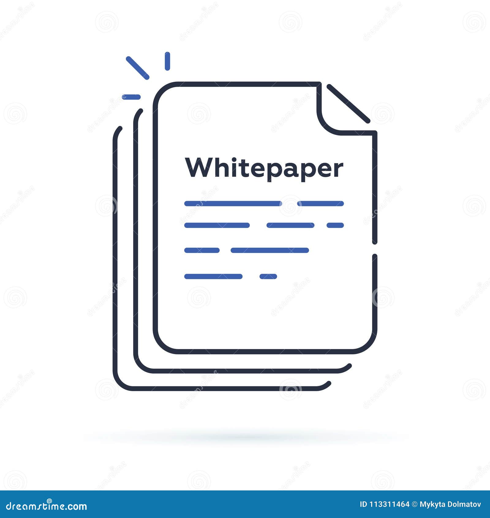 Whitepaper Icon, ICO Main Investment Document, Company Strategy, Brief ... Whitepaper Icon, ICO Main Investment Document, Company Strategy, Brief ...