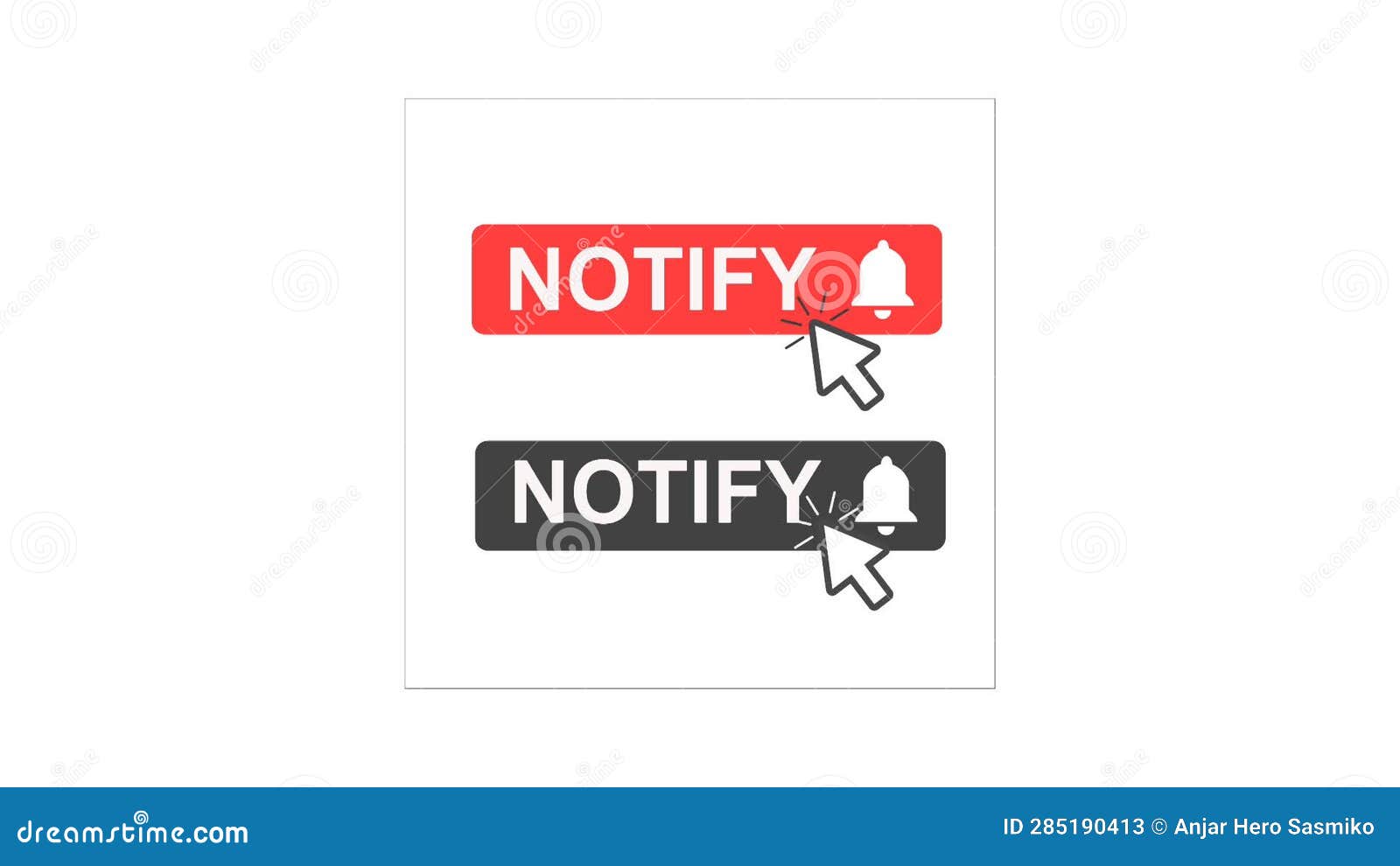 Whitescreen Notify Icon Animation Stock Video - Video of like ...