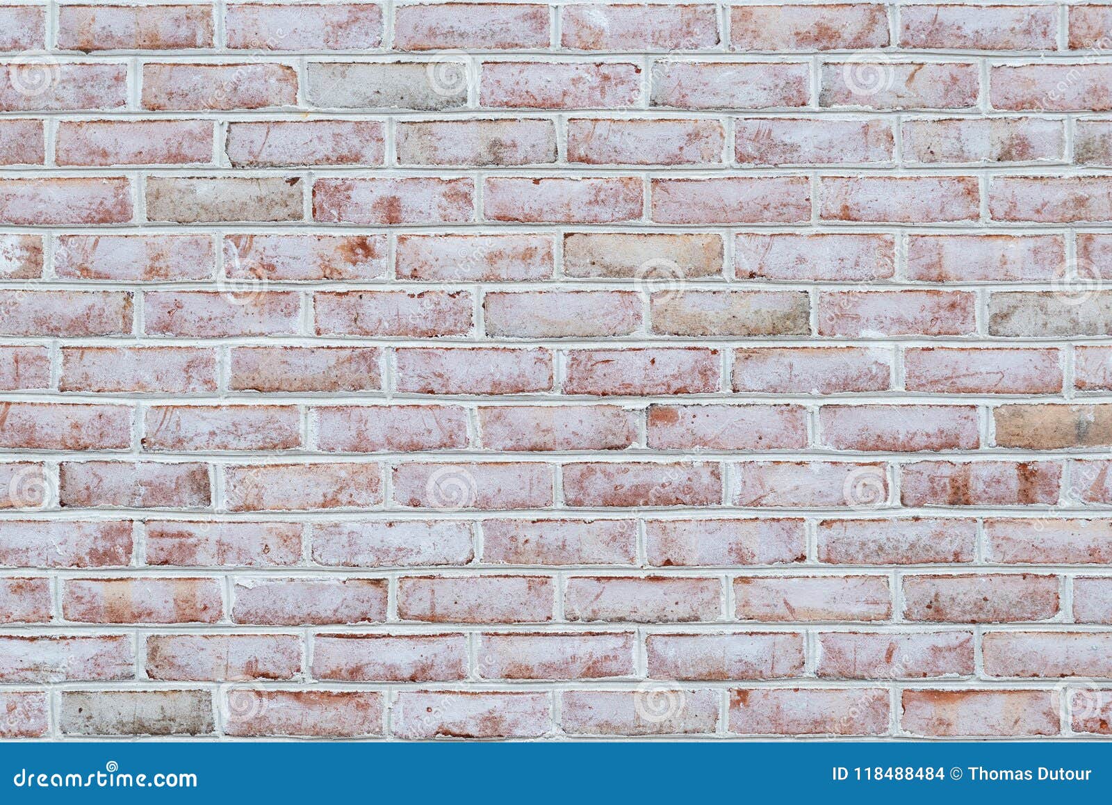 Whitewashed Brick Wall Texture Stock Photo - Image of closeup, abstract ...