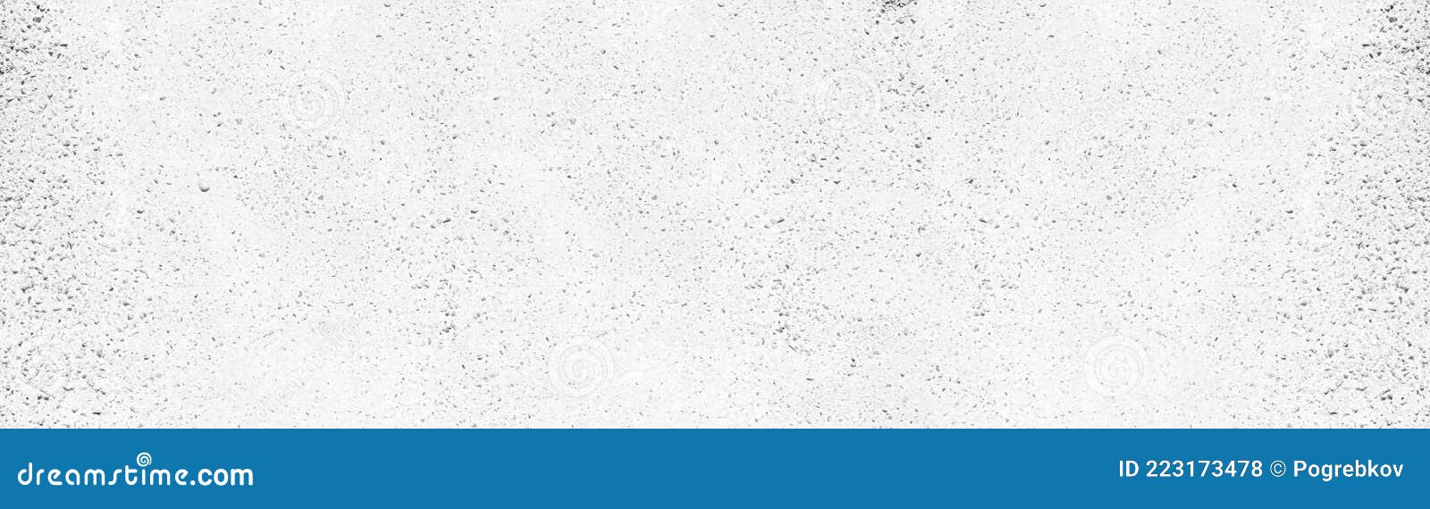 Whitewashed Exposed Aggregate Concrete Panoramic Texture. Old White ...
