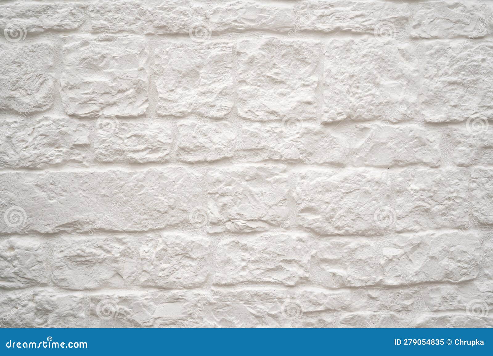 Whitewashed Stone Wall Background Stock Image - Image of wallpaper ...