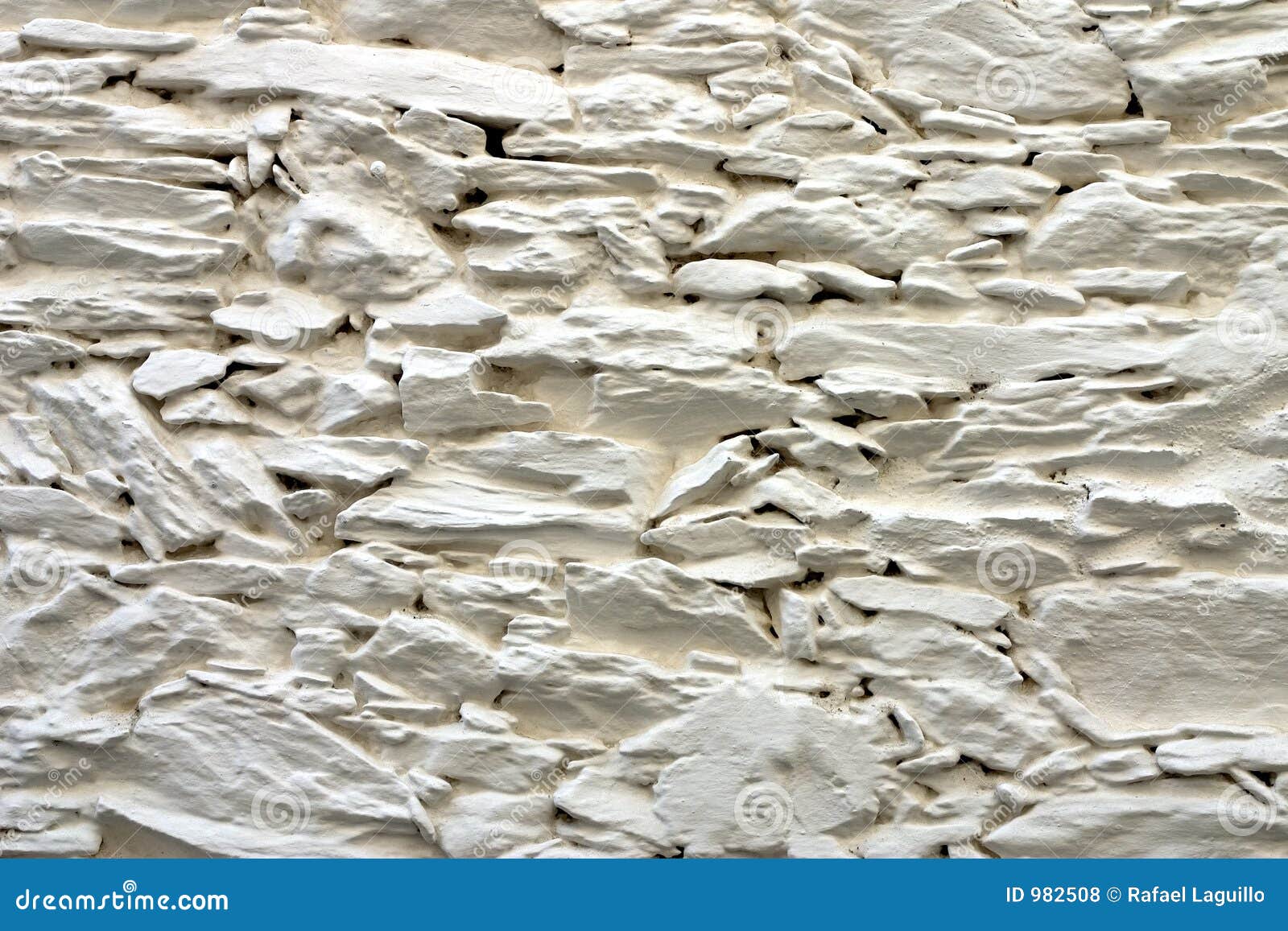 Whitewashed wall stock photo. Image of catalonia, surface - 982508