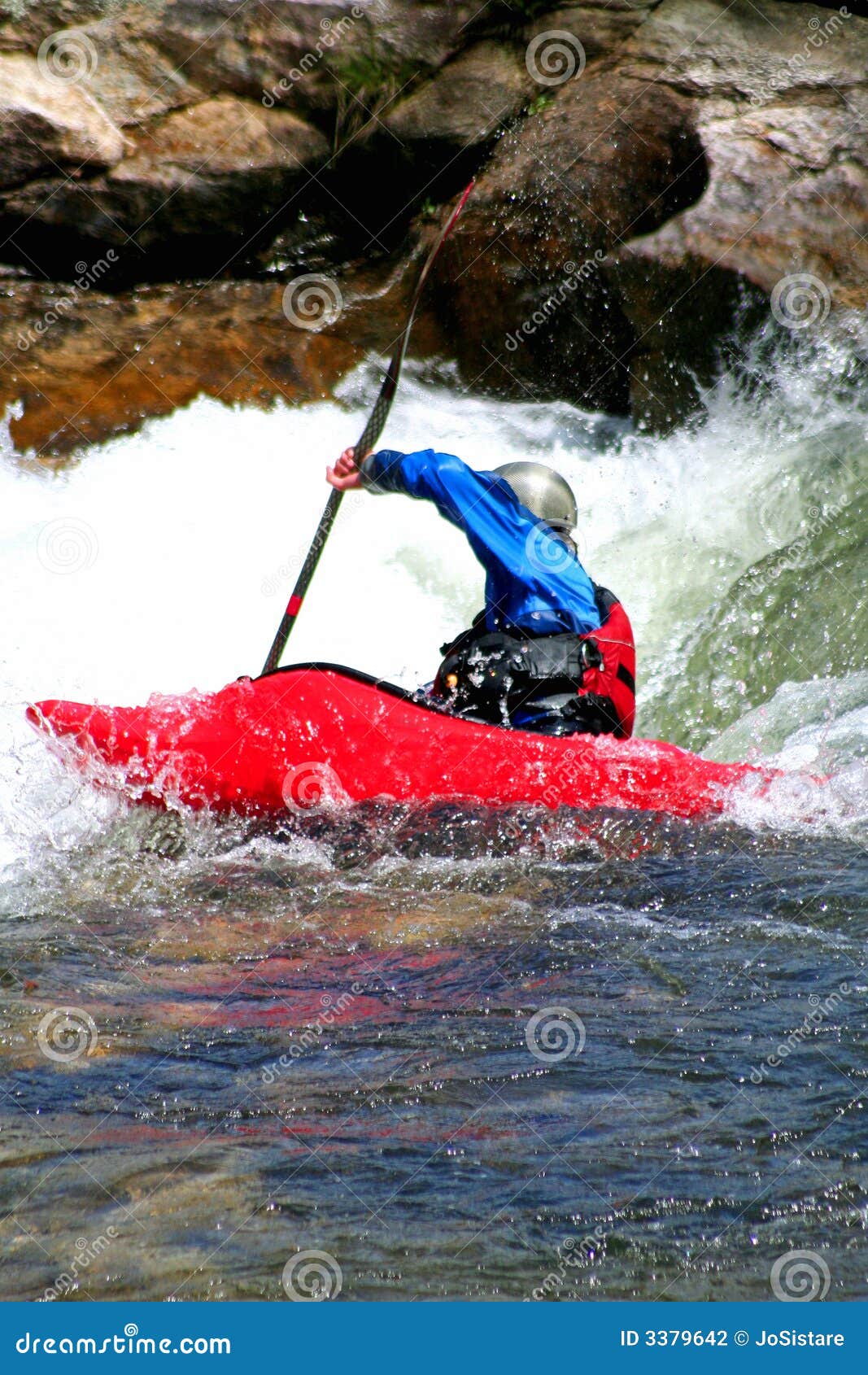 Whitewater stock photo. Image of spray, sport, kayak, recreation - 3379642