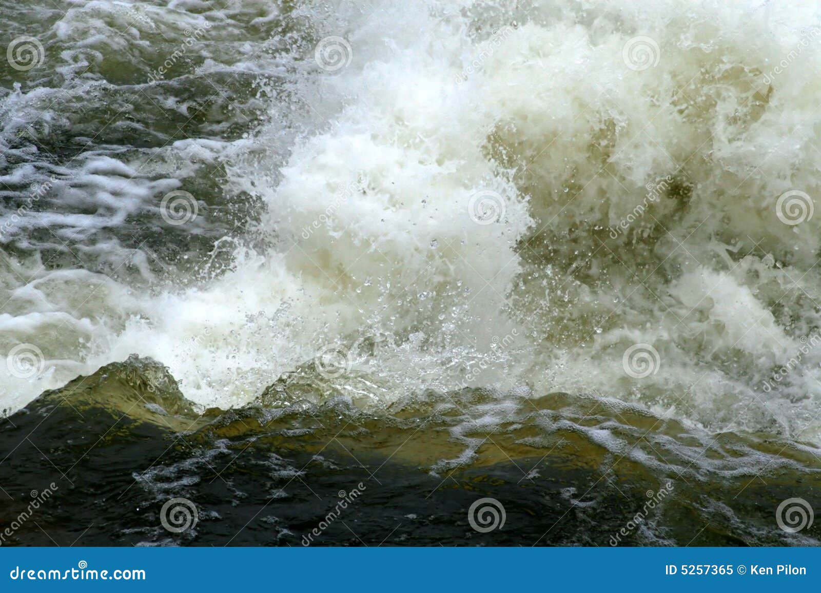Whitewater Rapids. stock image. Image of whitewater, flowing - 5257365