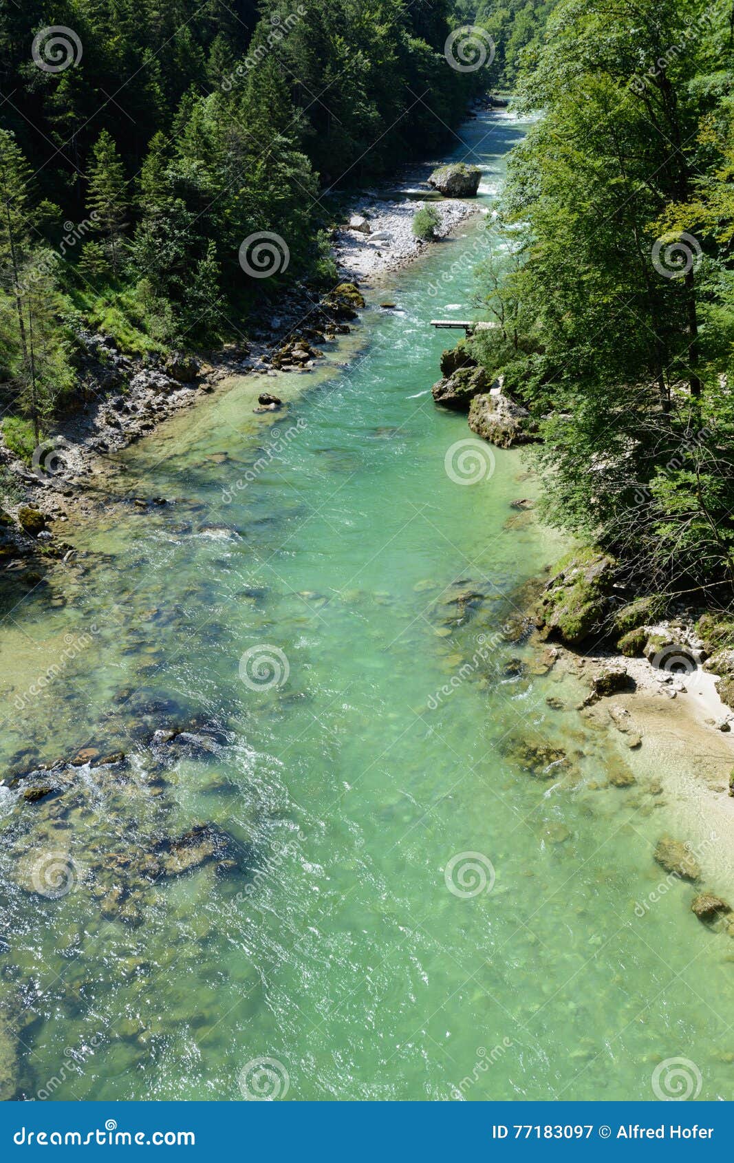 Whitewater River Salza - Austria Stock Image - Image of torrent, stream ...