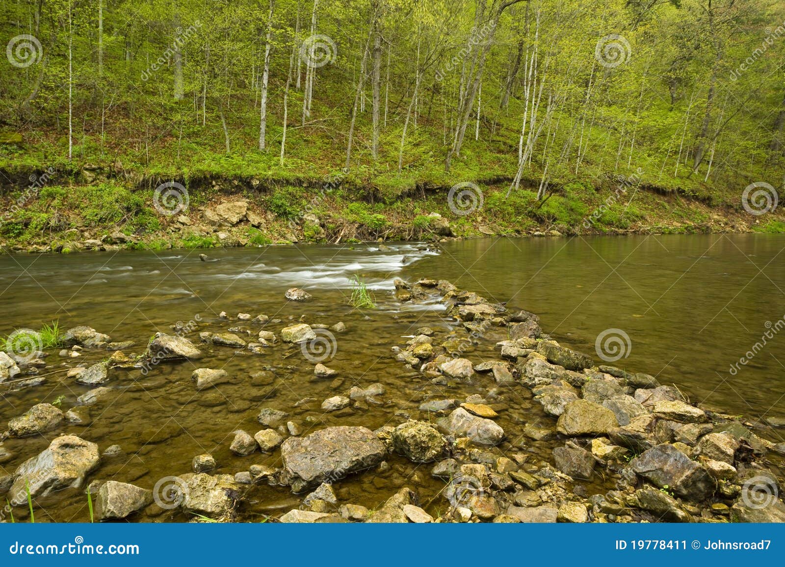 Whitewater River Spring stock image. Image of outdoors - 19778411