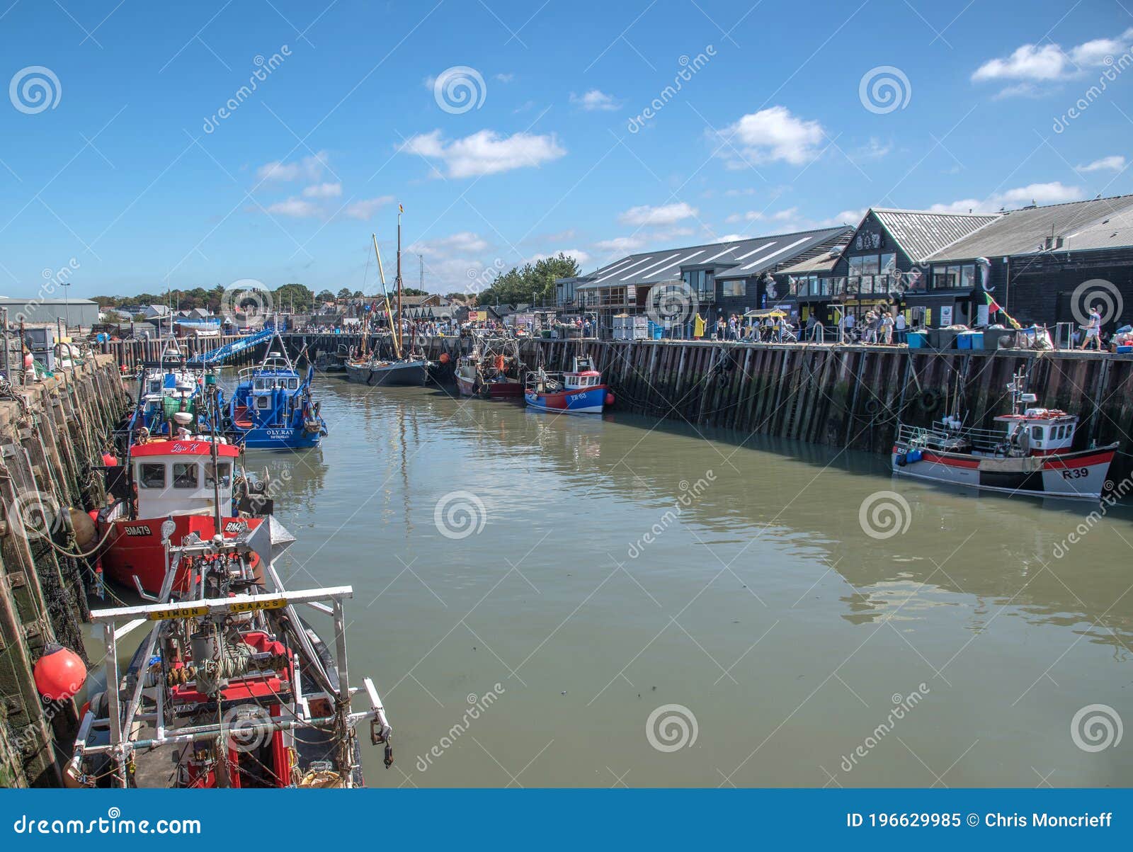 Whitstable Harbour on the Kent South Coast Editorial Image - Image of ...