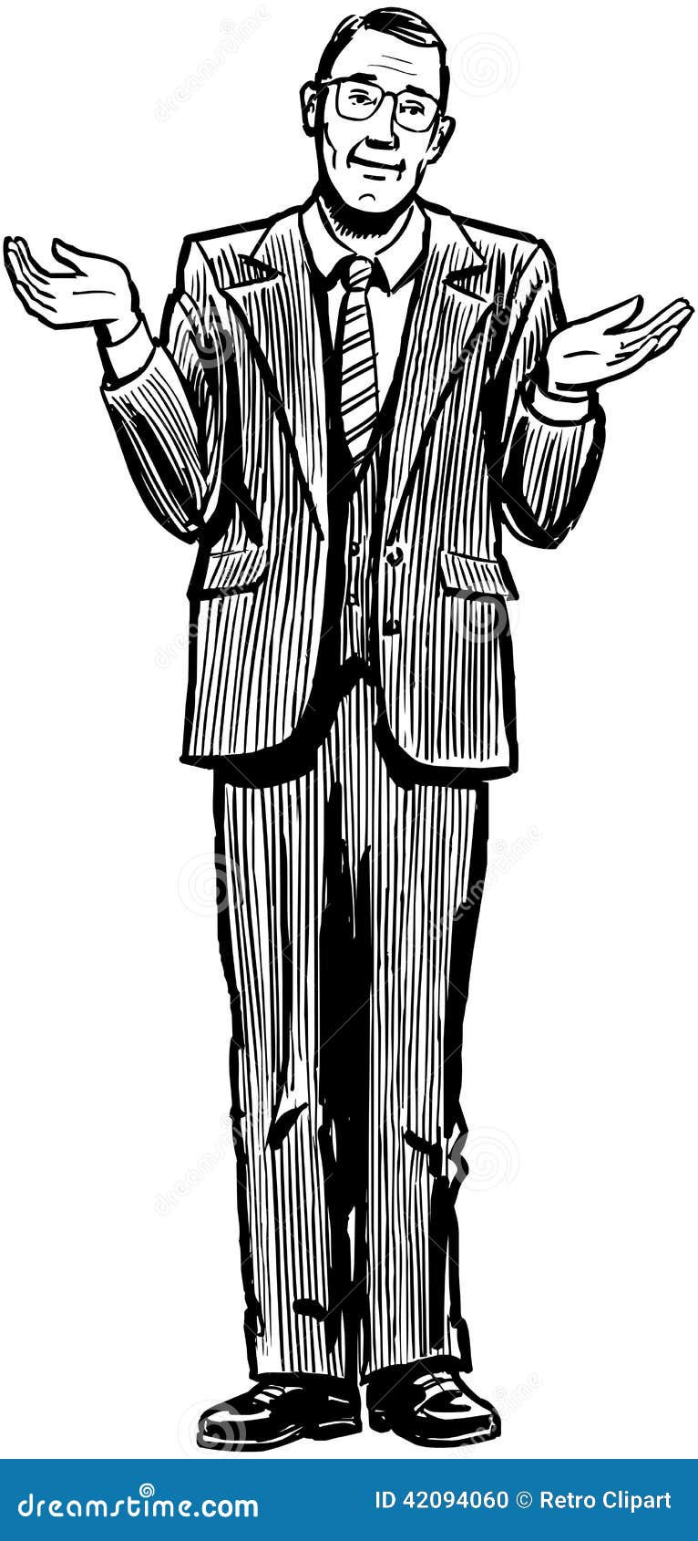 Who Knows? stock vector. Illustration of drawings, perplexed - 42094060