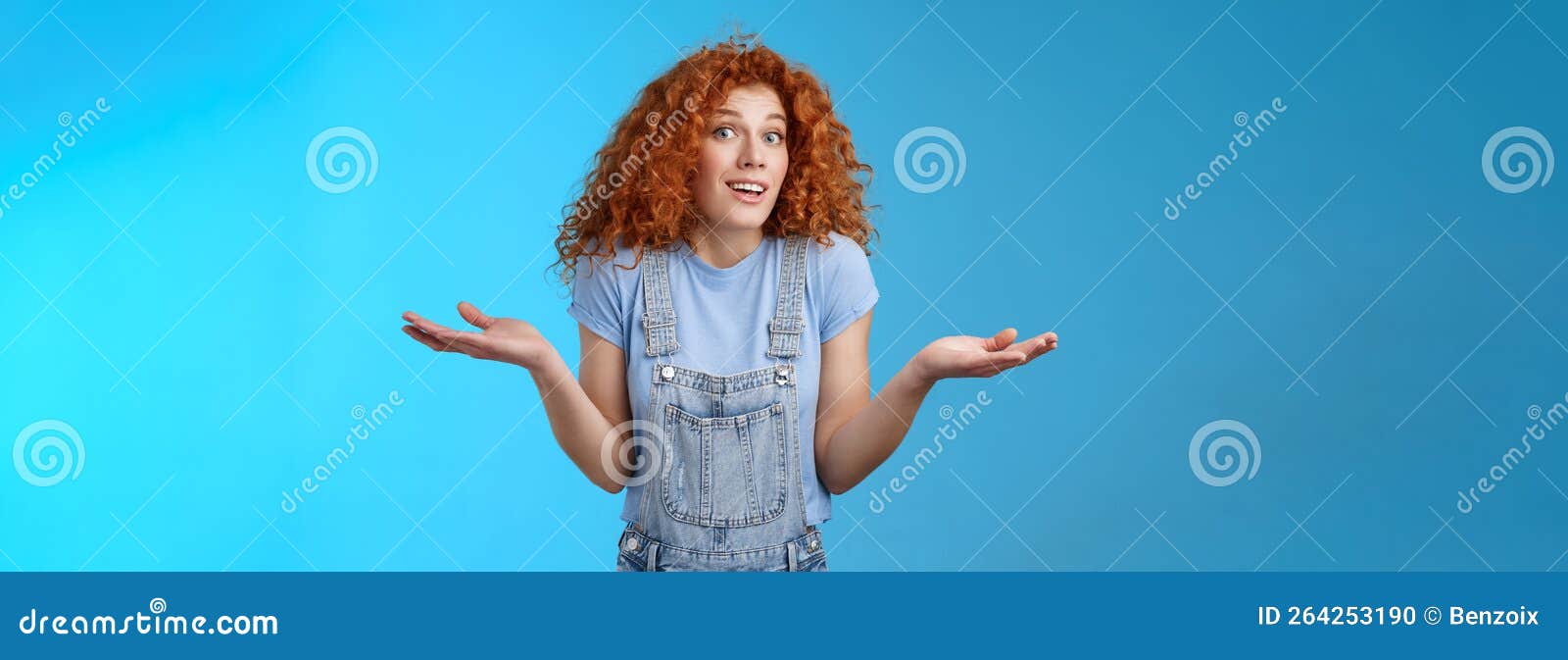 Who Knows Careless Clueless Attractive Playful Redhead Cute Curly