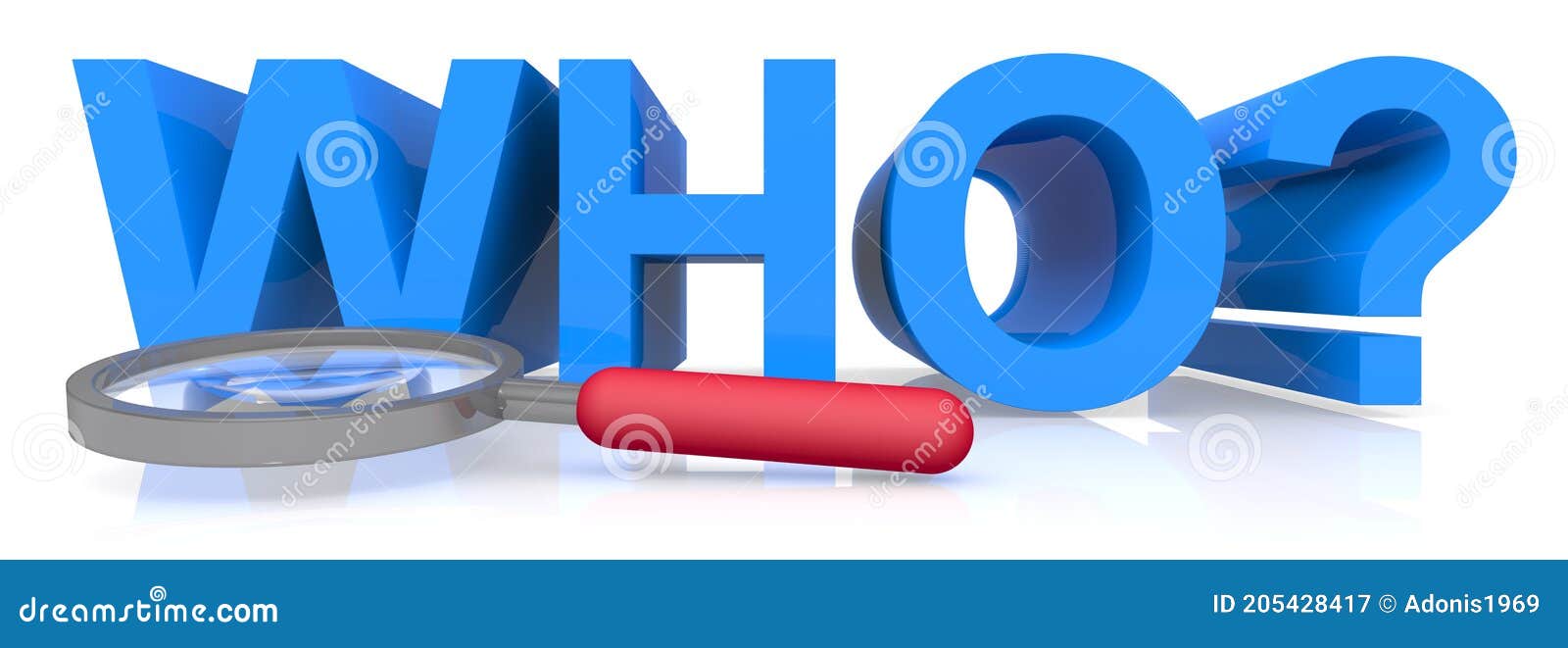 Who on white stock illustration. Illustration of confused - 205428417