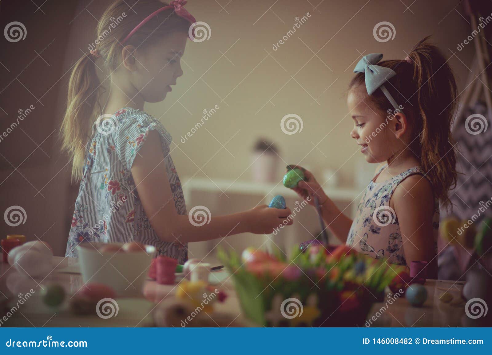 Who Will Take the Easter Victory Stock Photo - Image of busy, childhood ...