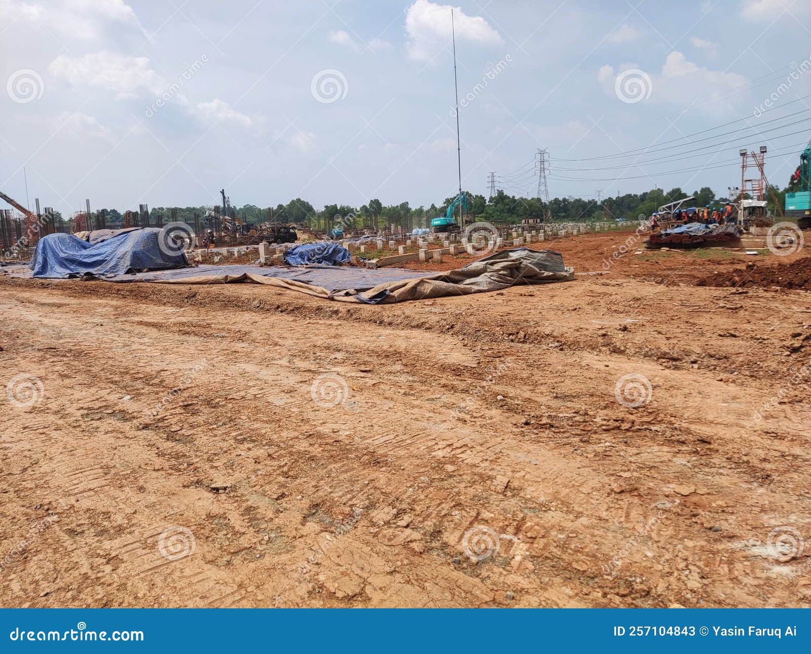Those Who are Working on the Construction of a New Mall Building, the ...