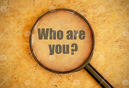 Who are you? stock image. Image of career, coaching, mystery - 53708207