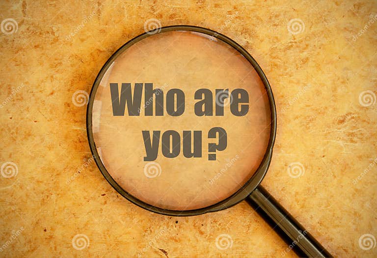 Who are you? stock image. Image of career, coaching, mystery - 53708207