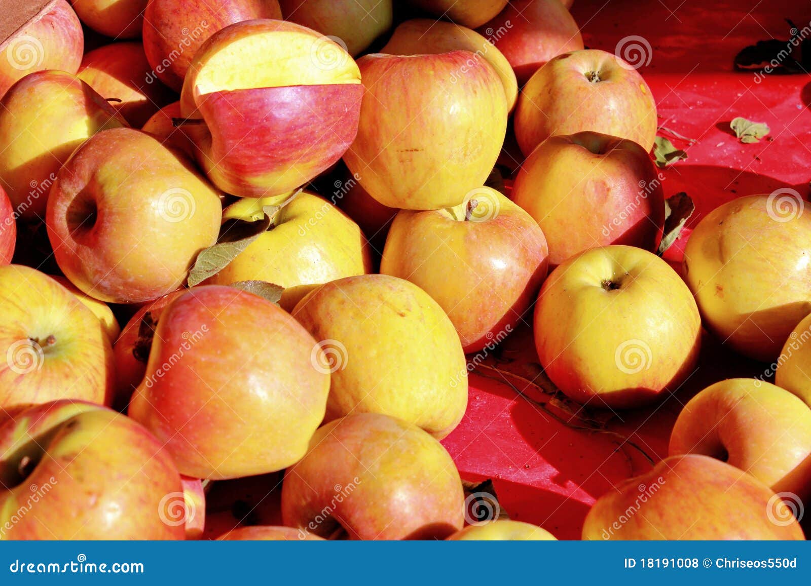 Whole apples stock photo. Image of fruit, eatable, tasty - 18191008