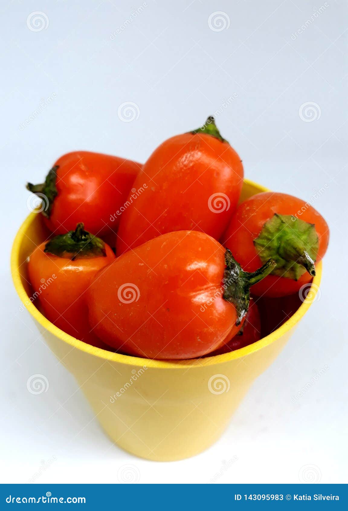 Small red chilli stock image. Image of yellow, inside - 143095983