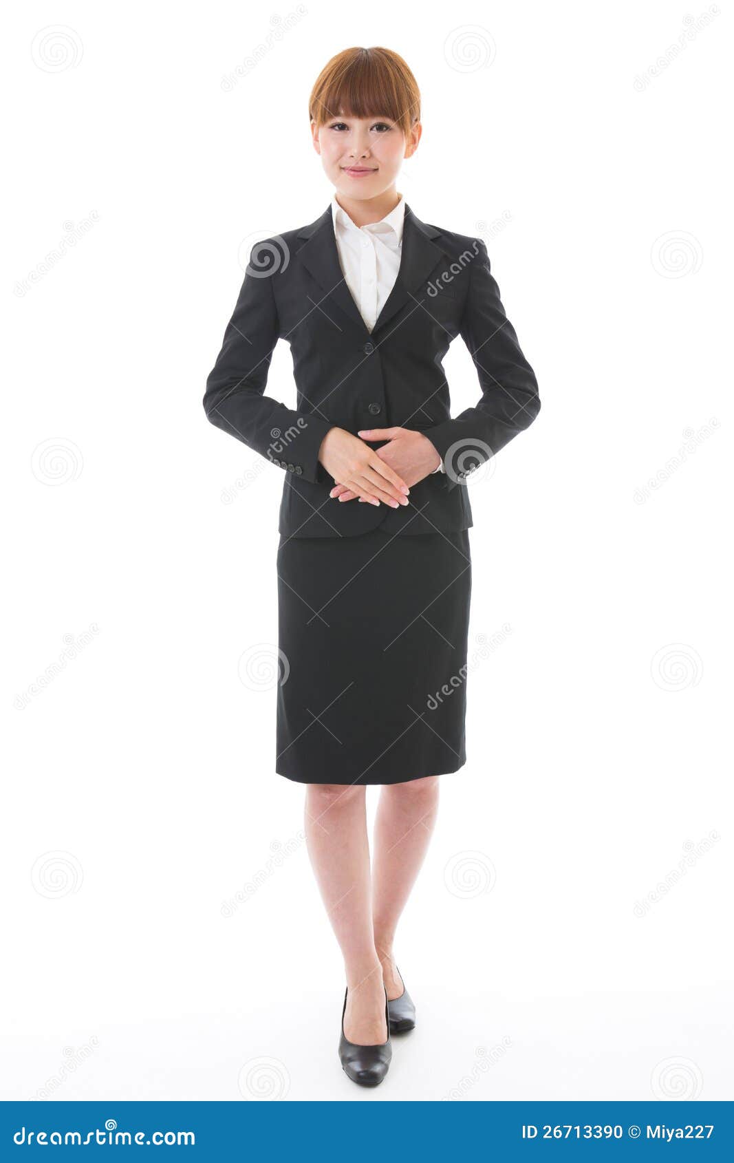Whole Body of a Businesswoman Stock Photo - Image of reception, please ...