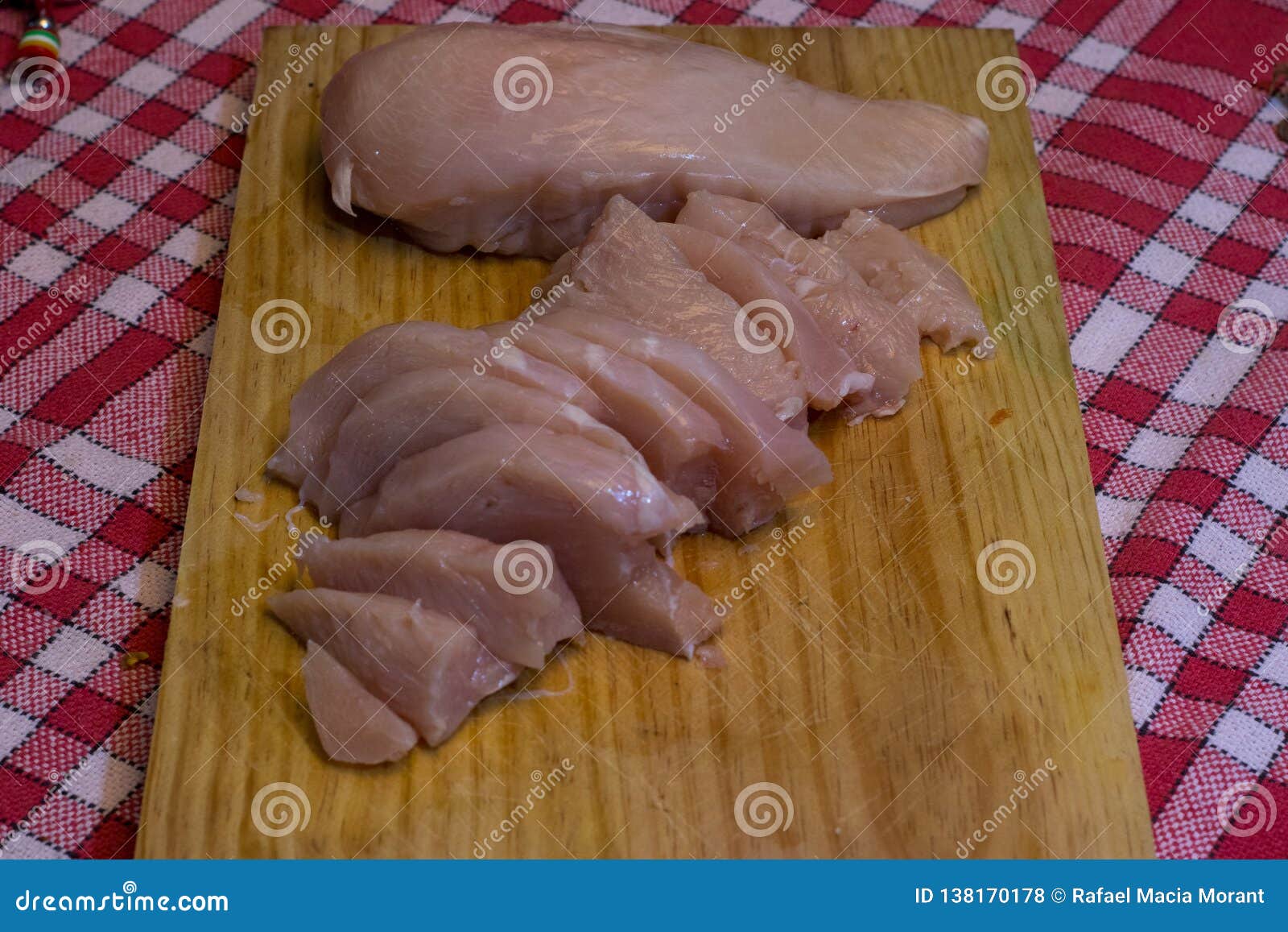 Whole chicken and chopped stock photo. Image of food - 138170178