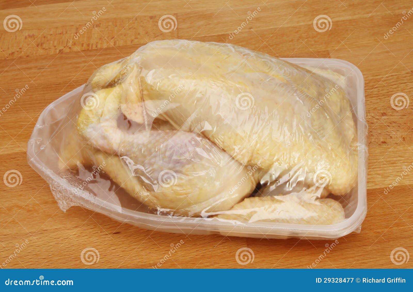 Whole chicken in packaging stock image. Image of joint - 29328477
