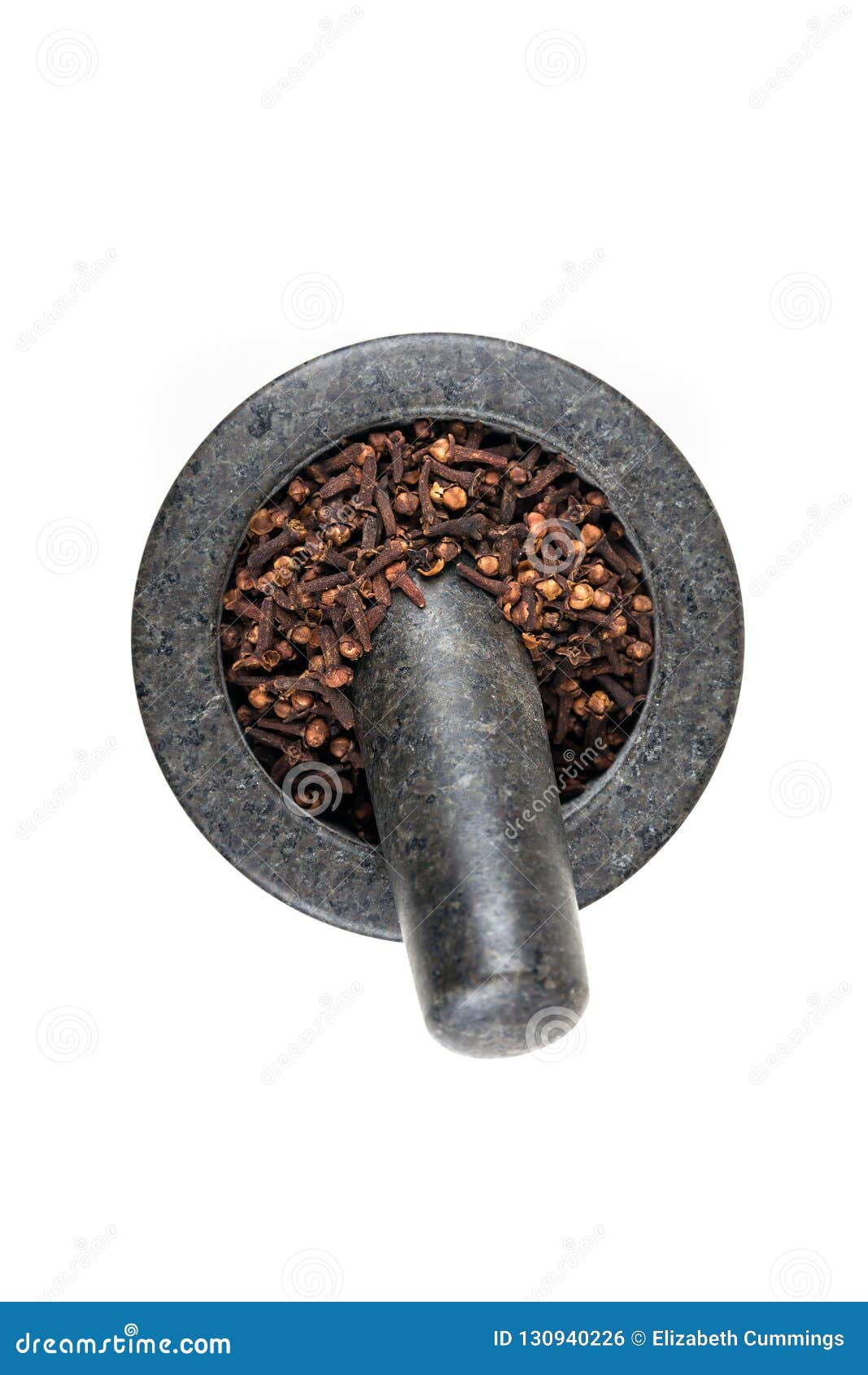 Whole Clove Heads and Pieces Stock Photo - Image of white, christmas ...