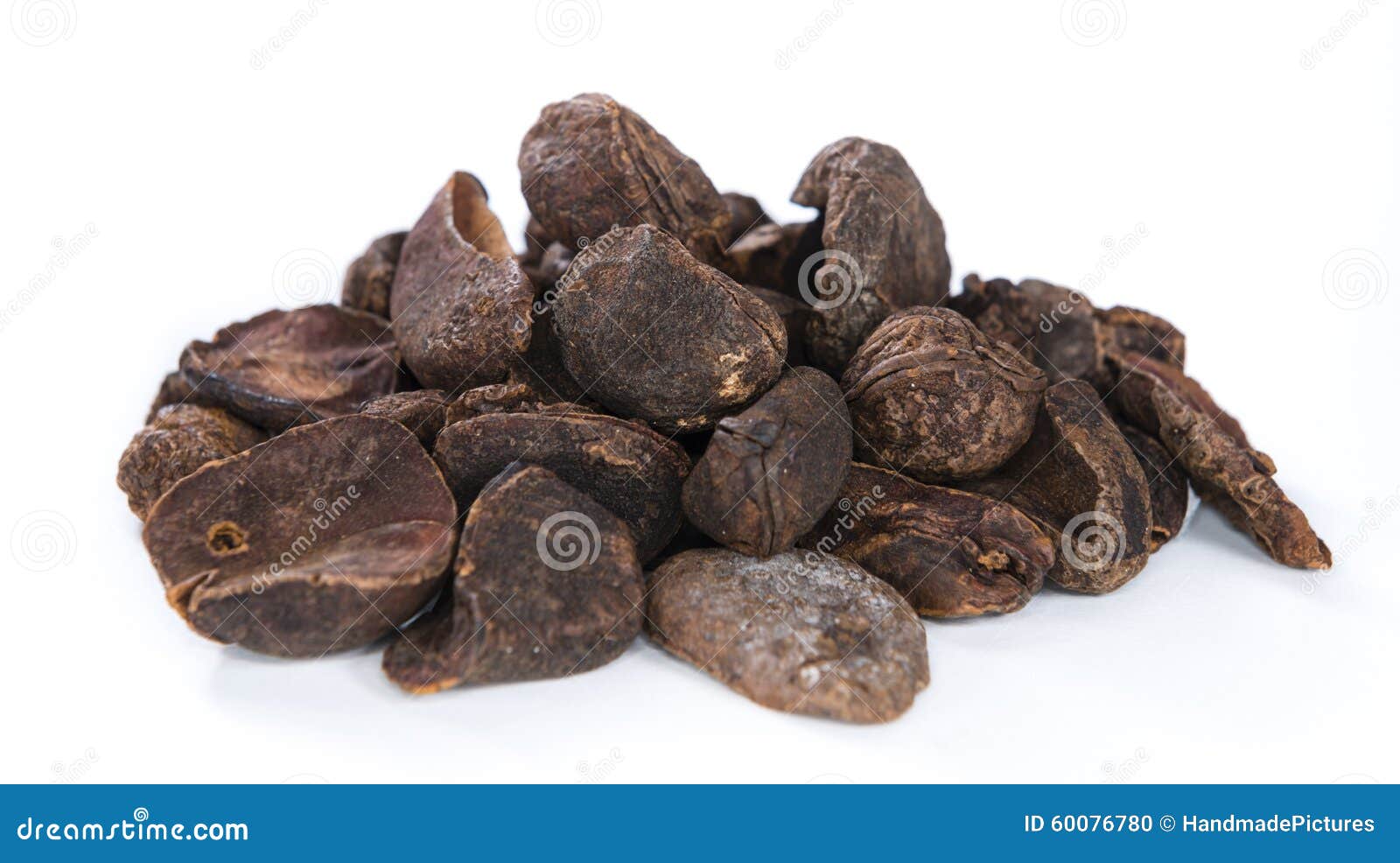 Whole Cola Nuts (isolated on White) Stock Photo - Image of fresh ...