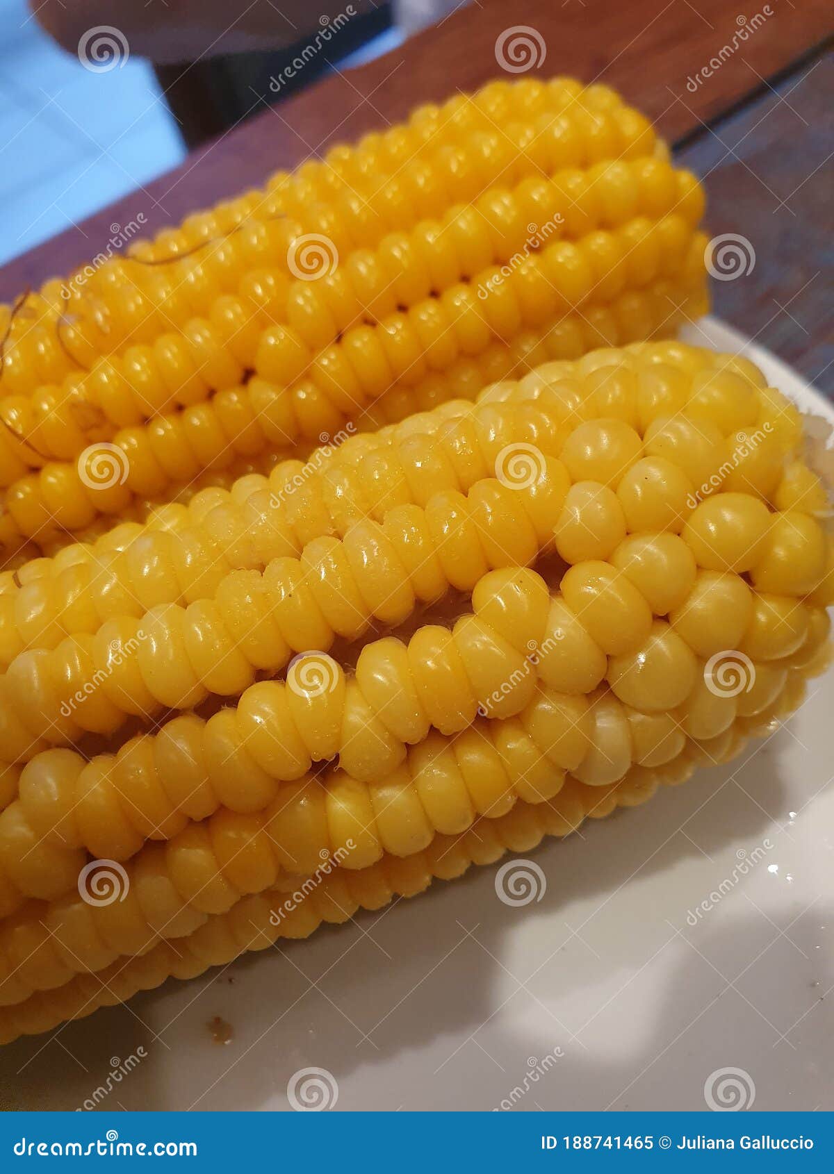 Whole corn grain stock image. Image of seafood, breakfast - 188741465