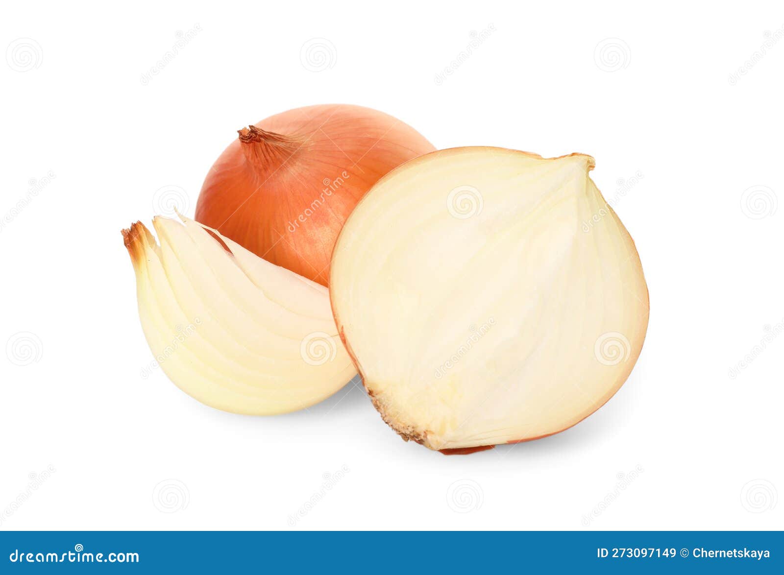 Whole and Cut Onions on White Background Stock Image - Image of grocery ...