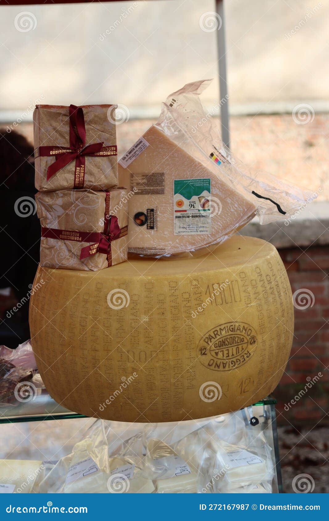 Whole and Dissected Form of Parmesan Cheese- Editorial Photography ...