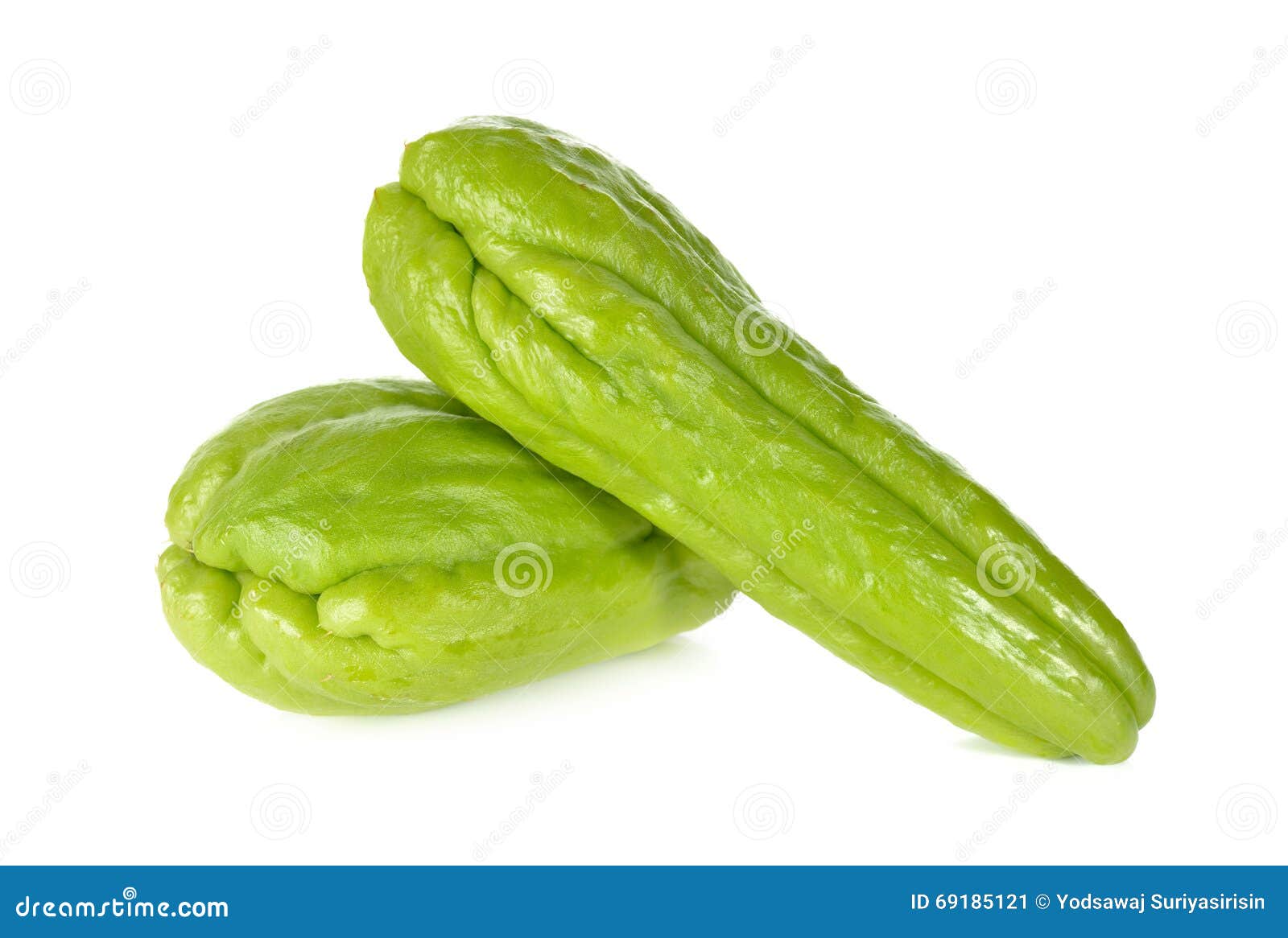 Whole Fresh Chayote on White Stock Image - Image of healthy, food: 69185121