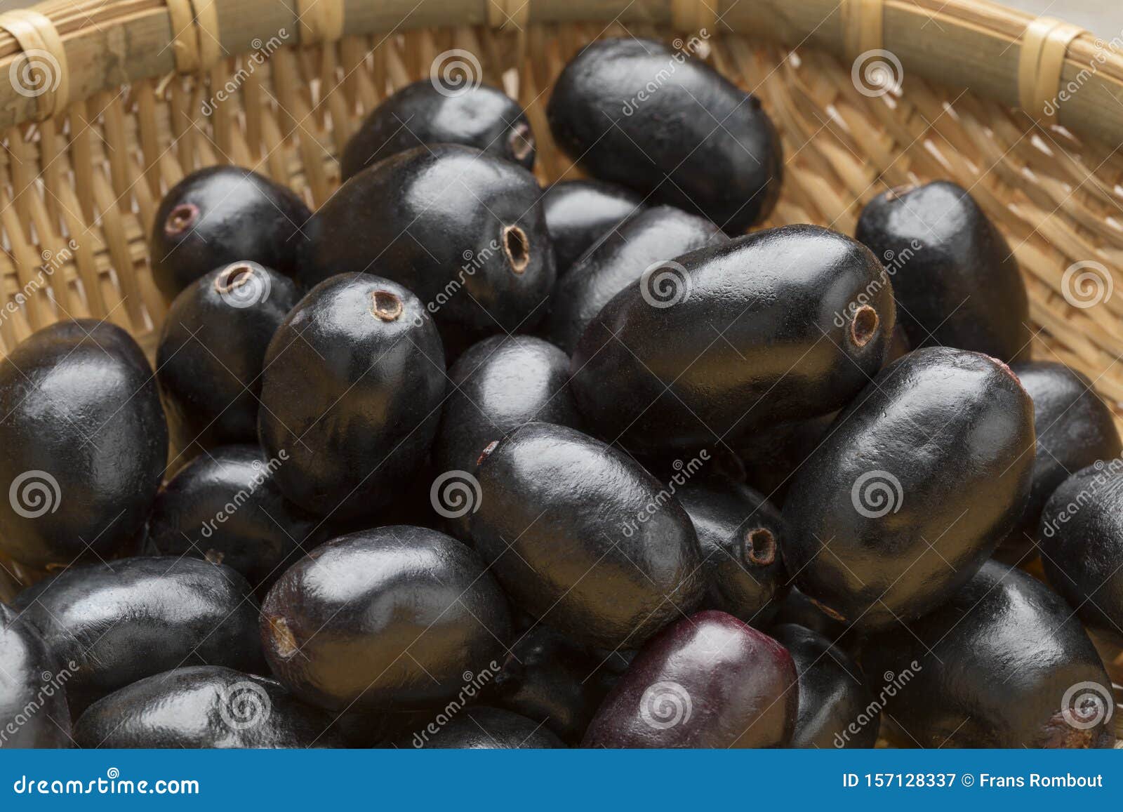 Whole fresh Jamun berries stock image. Image of berry - 157128337