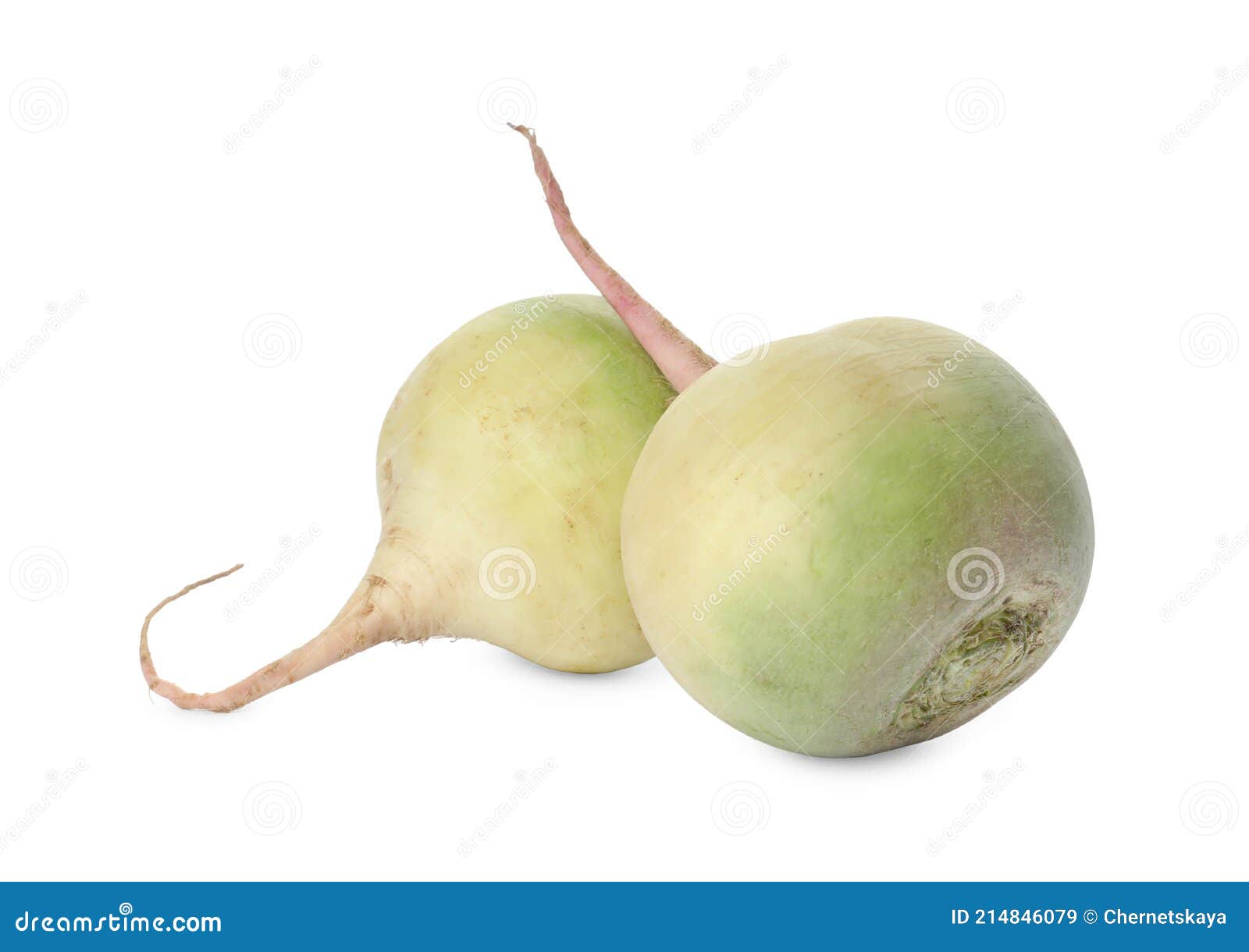 Whole Fresh Ripe Turnips on White Background Stock Image - Image of ...