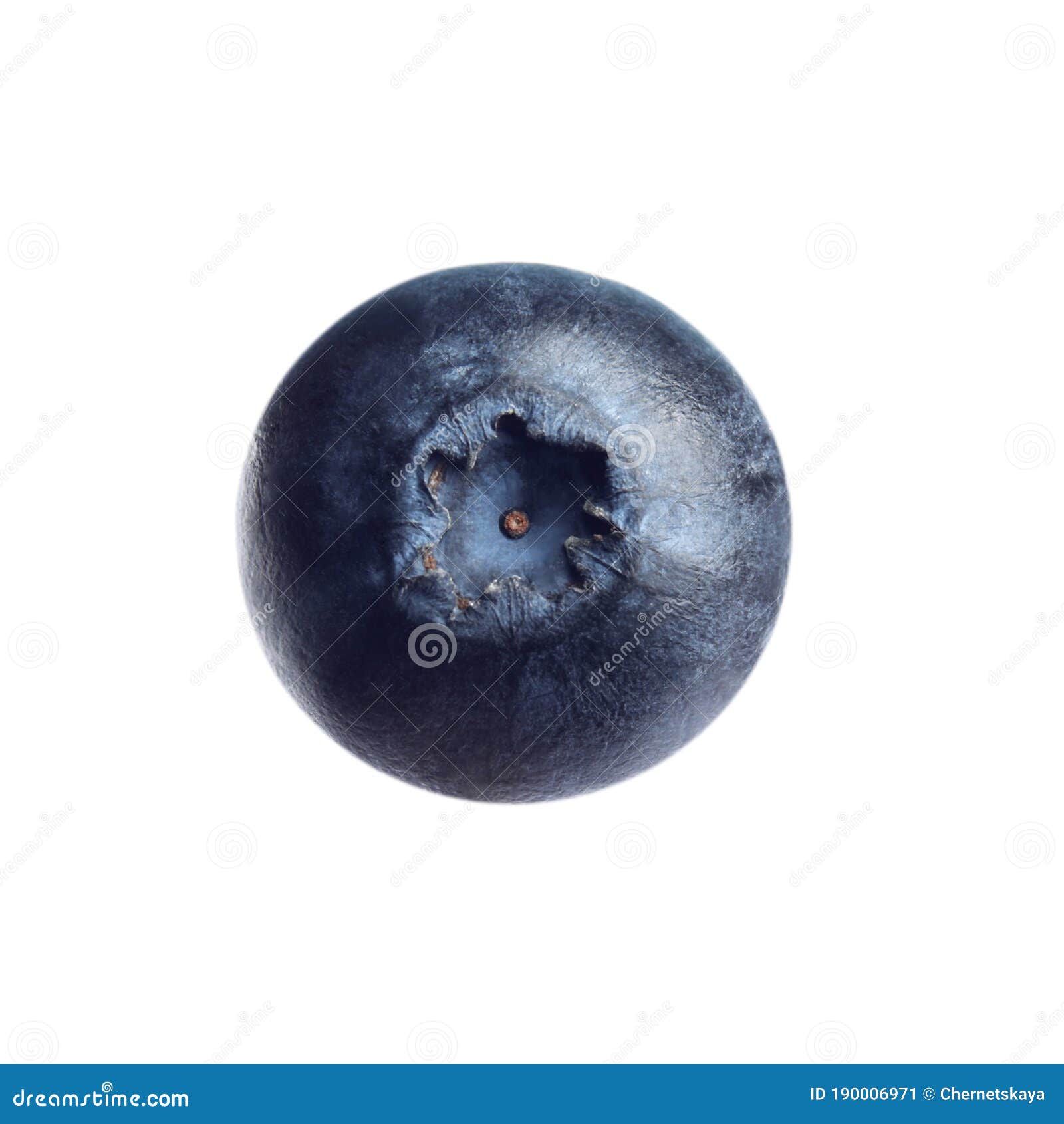 Whole Fresh Tasty Blueberry Isolated Stock Image - Image of isolated ...