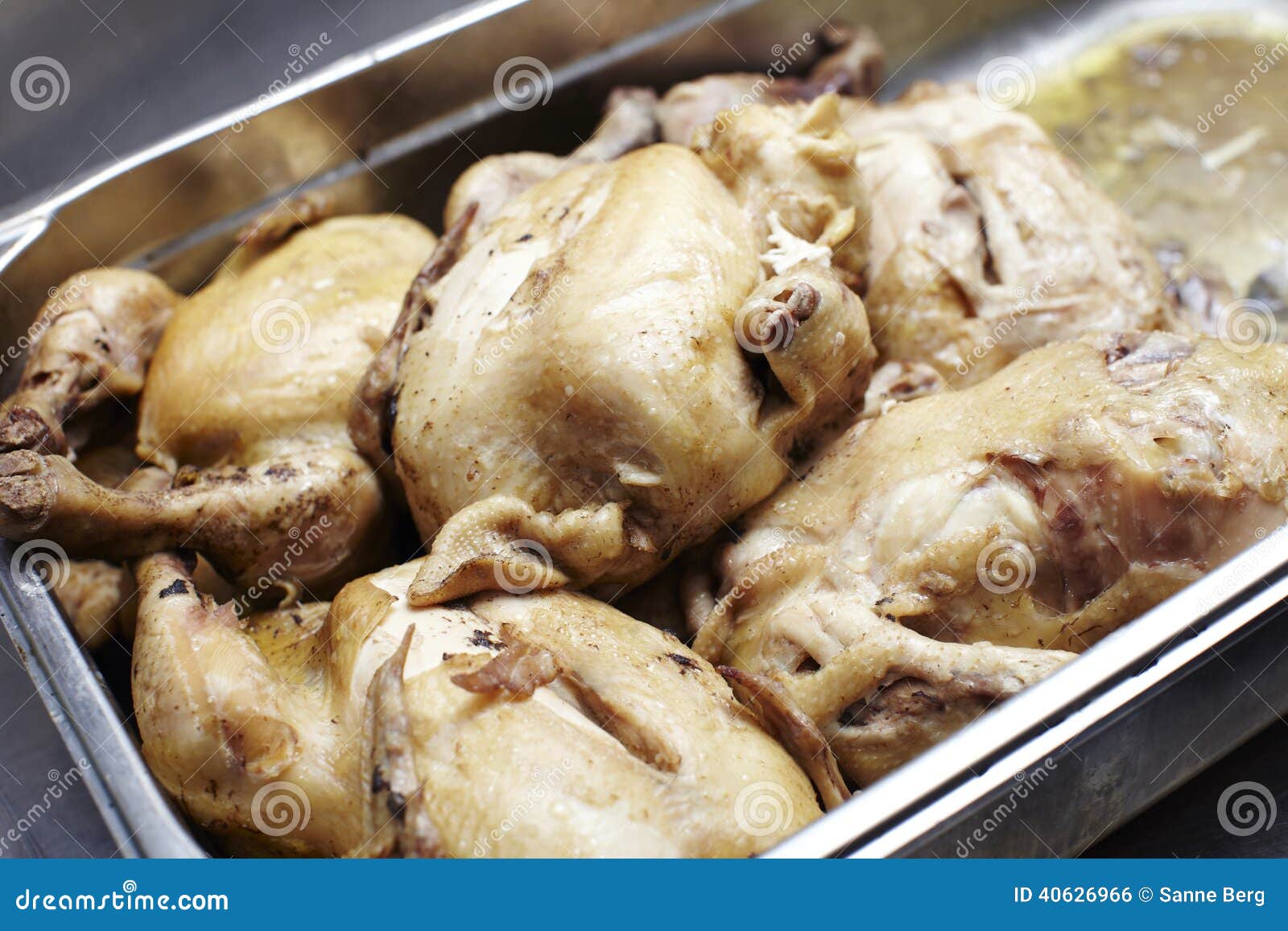 Whole fried chicken stock photo. Image of chicken, indoors - 40626966