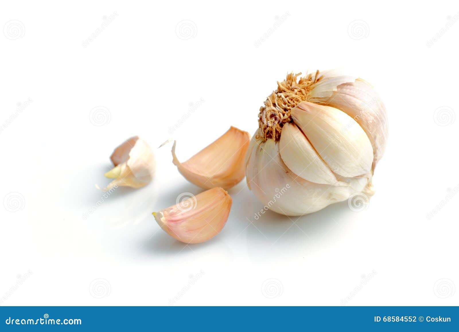 Whole garlic stock photo. Image of healty, garlic, vegetable - 68584552