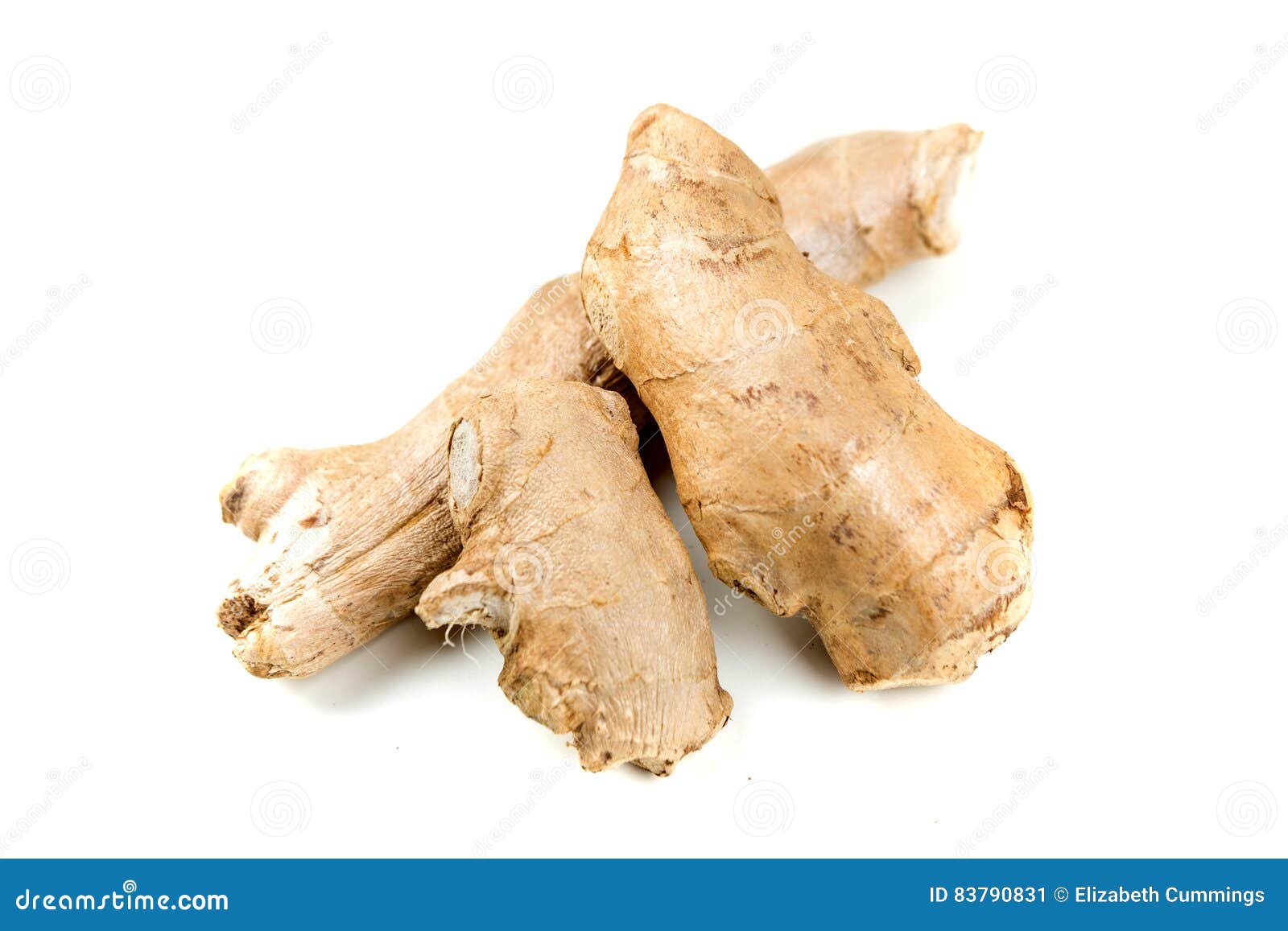 Whole ginger root stock image. Image of rhizome, flavor - 83790831