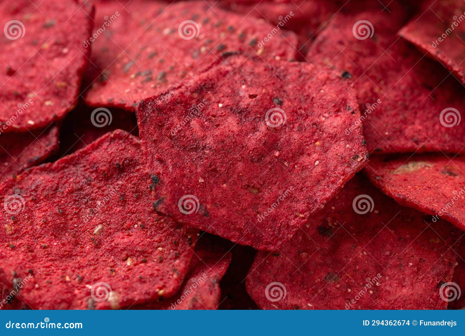 Whole Grain Beetroot Crackers with Avocado Guacamole Dip Stock Photo ...
