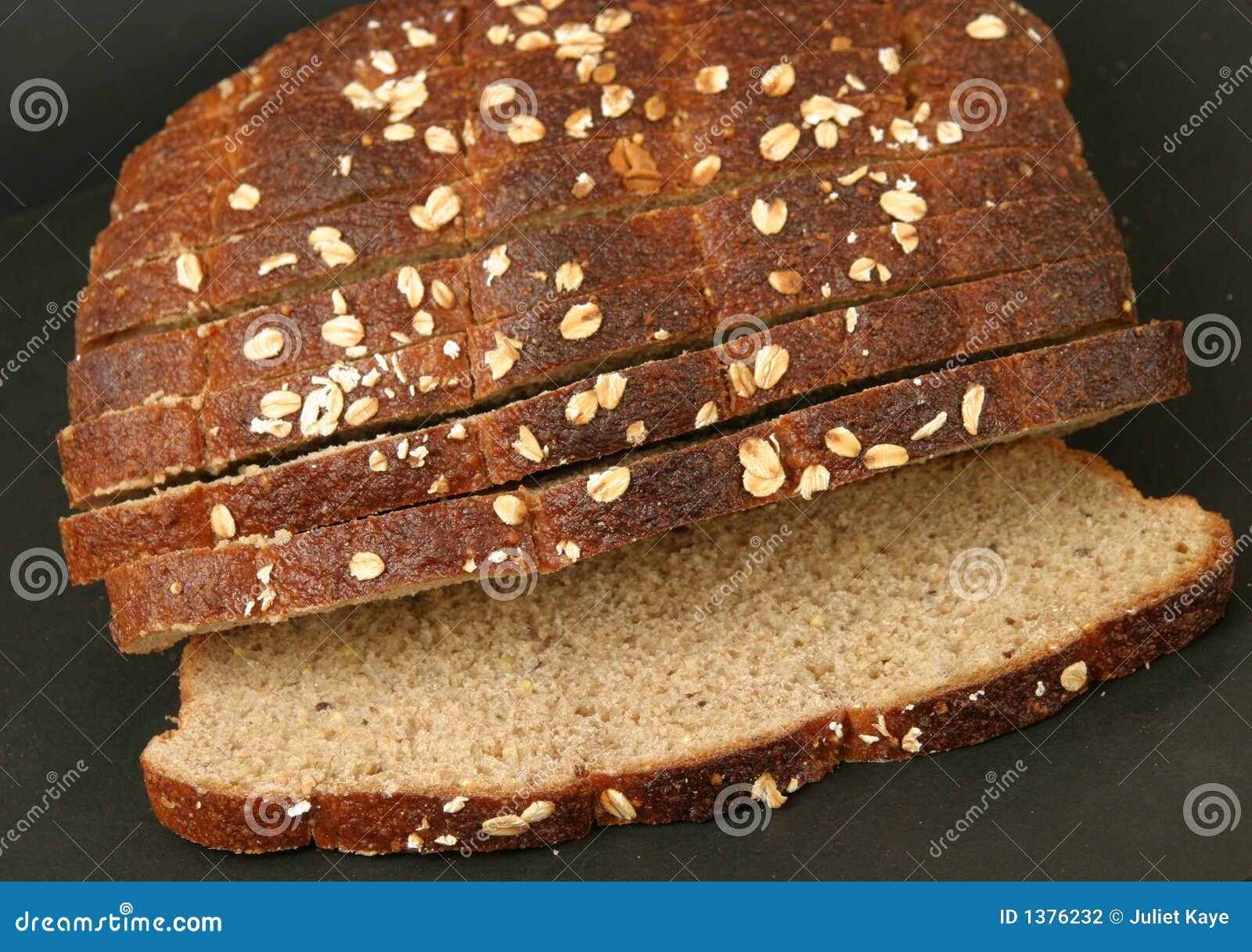 Whole Grain Bread stock photo. Image of baker, nutritious - 1376232