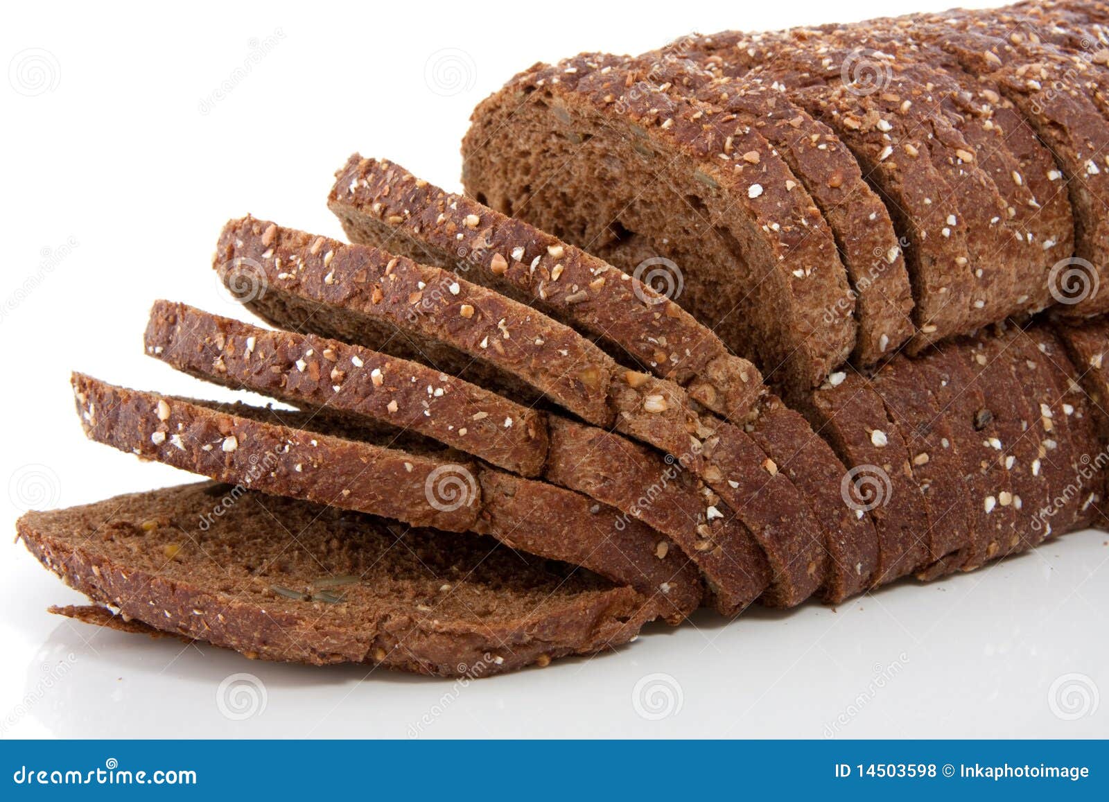 Whole grain bread stock photo. Image of close, sandwich - 14503598