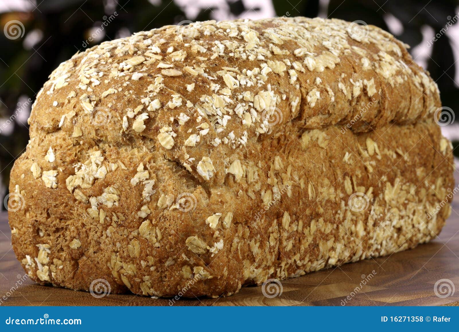 Whole grain bread stock photo. Image of snack, meal, healthy - 16271358