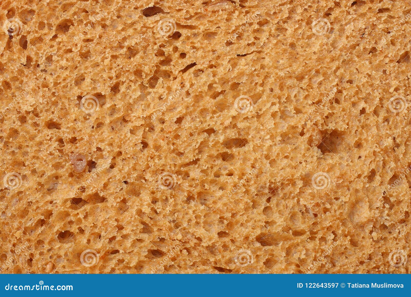Whole Grain Bread Texture Background. Macro Stock Image - Image of ...