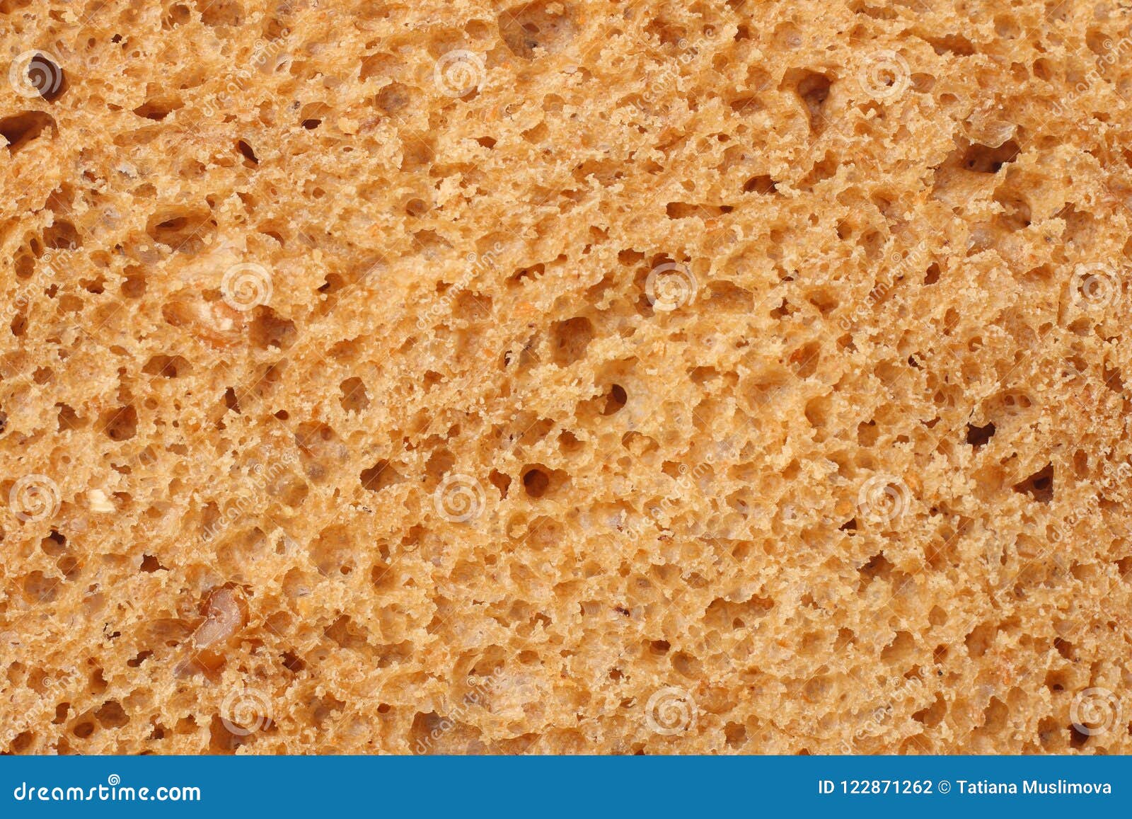 Whole Grain Bread Texture Background. Macro Stock Photo - Image of view ...